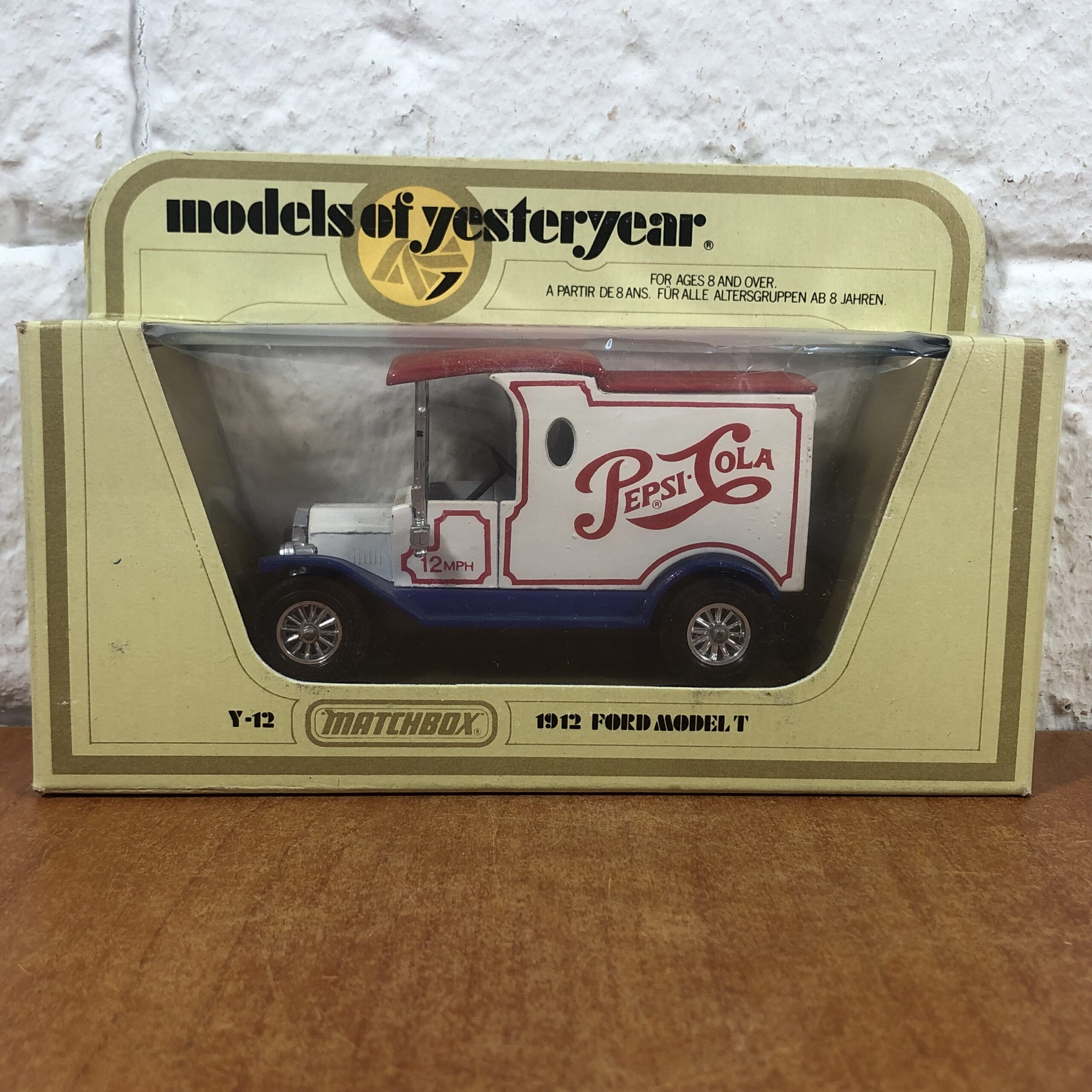 Matchbox Models of Yesteryear ~ Pepsi-Cola 1912 Ford Model T (Made in ...