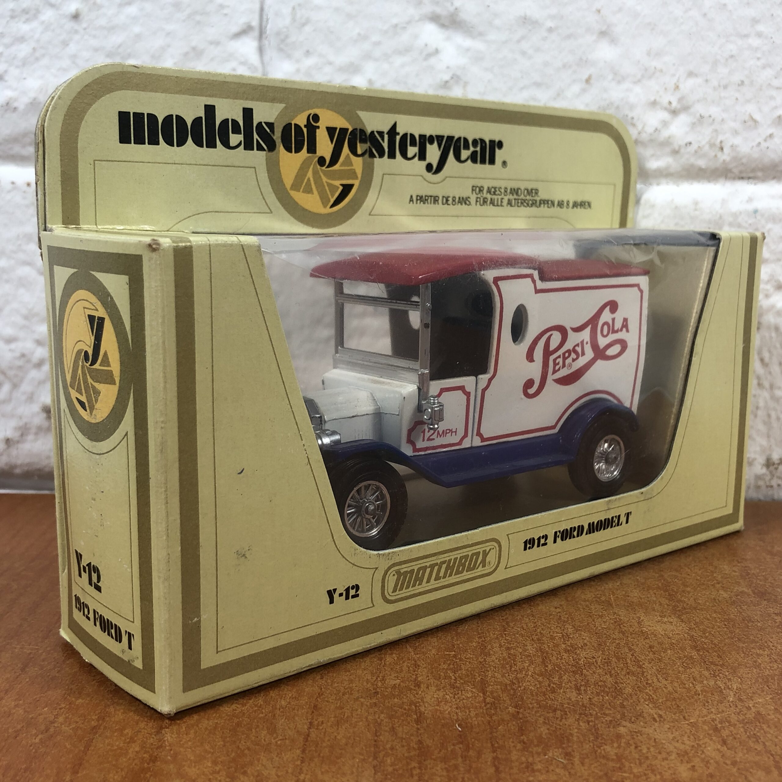 Matchbox Models of Yesteryear ~ Pepsi-Cola 1912 Ford Model T (Made in ...