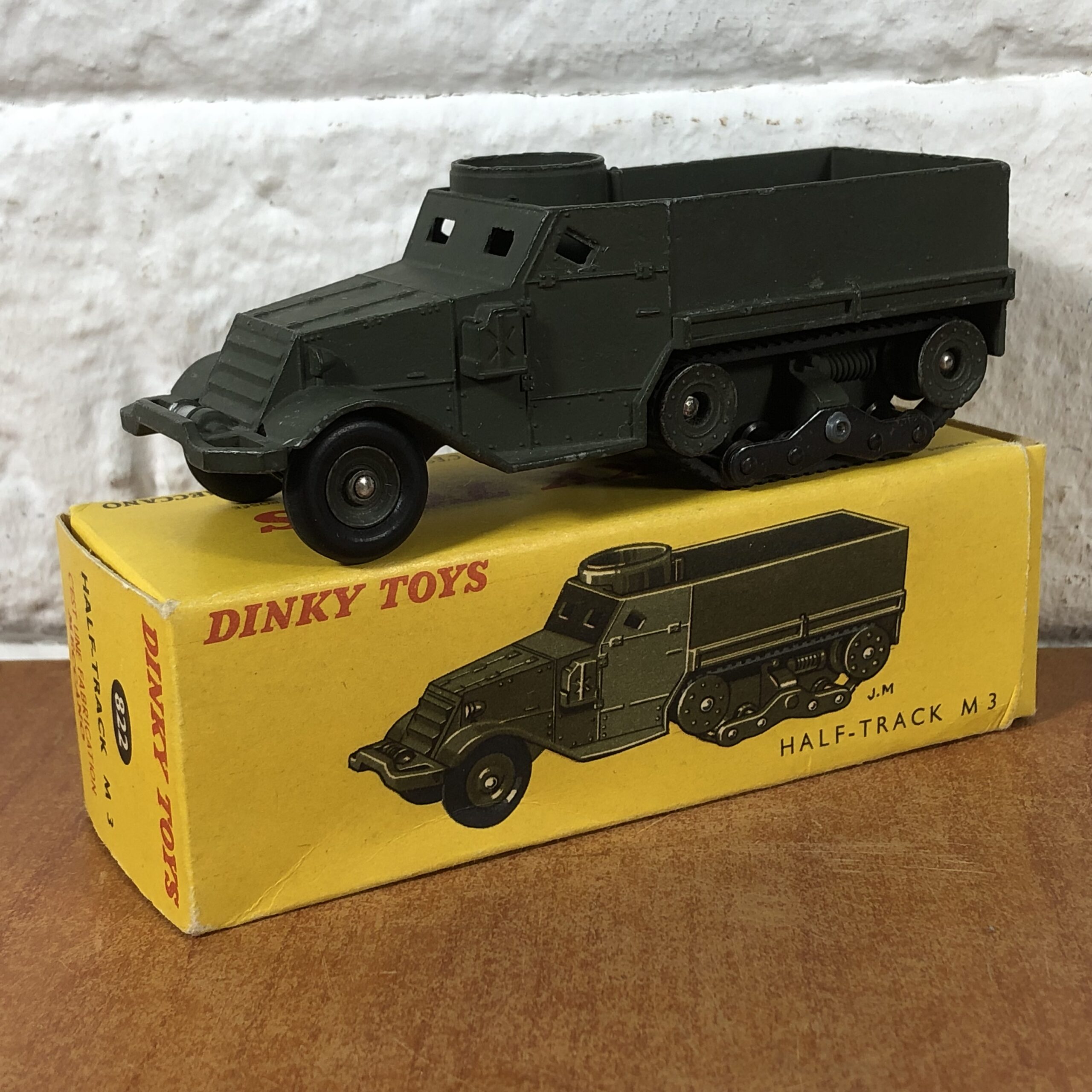 French Dinky Toys ~ Half-Track M3 (Made in France) - AuctionGiant