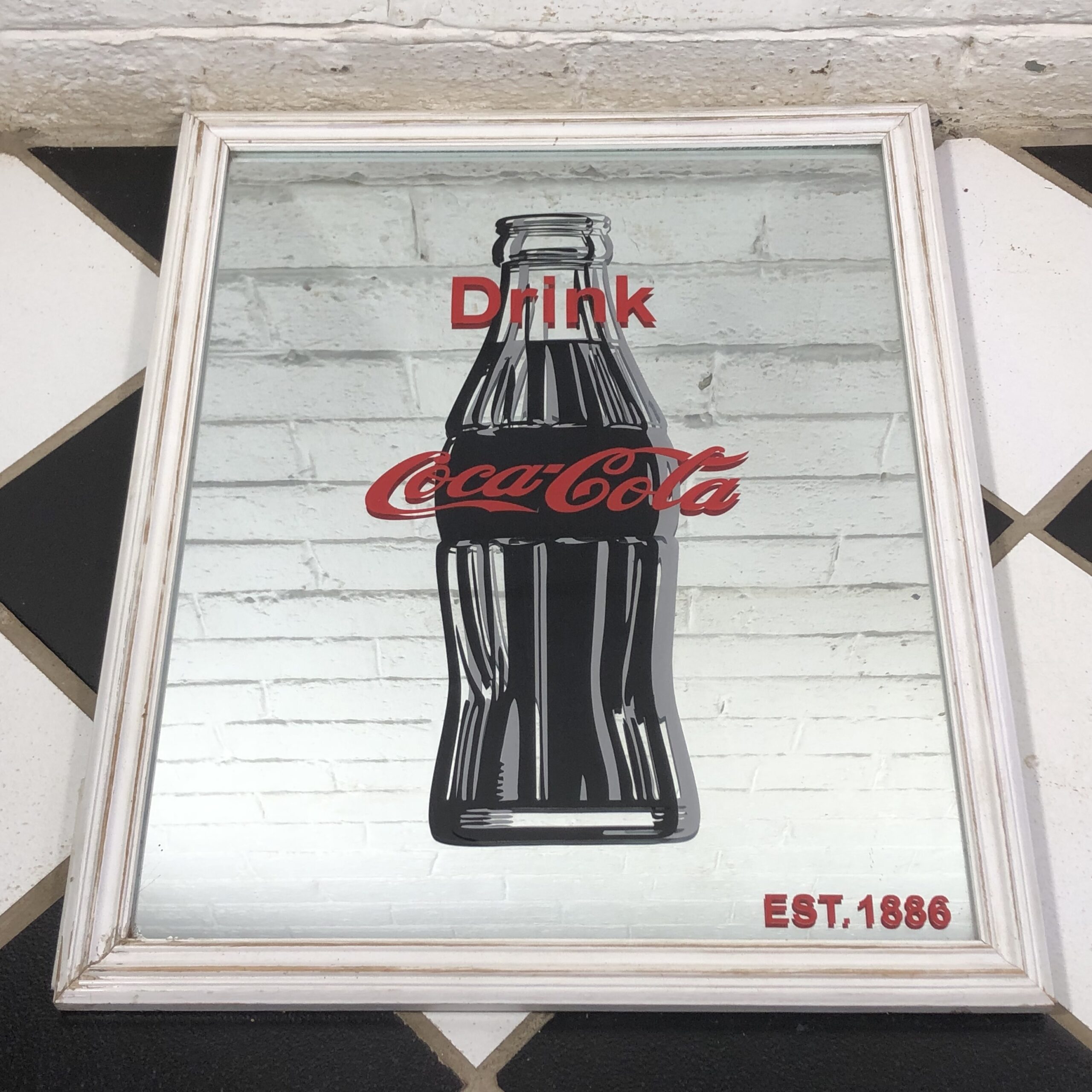 Lot 88: Coca Cola Mirror - AuctionGiant
