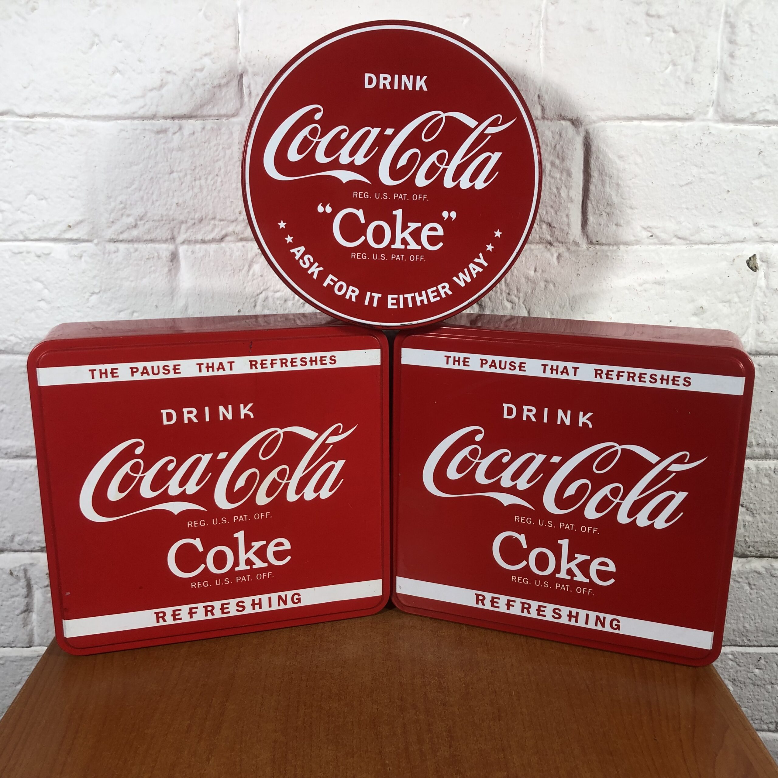 Lot 78: Coca Cola Tins - AuctionGiant