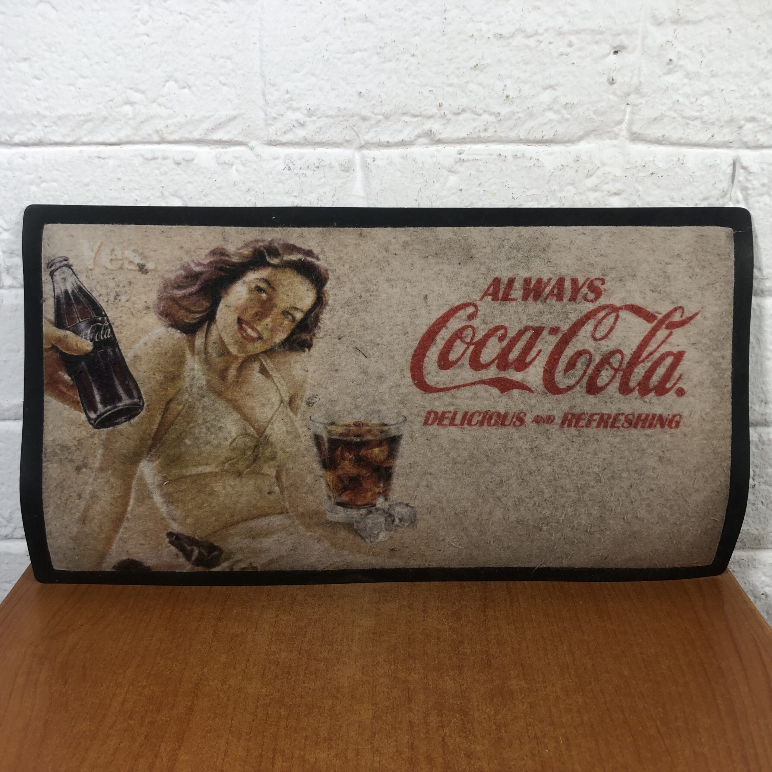 Lot 50: Coca Cola Bar Mats - AuctionGiant