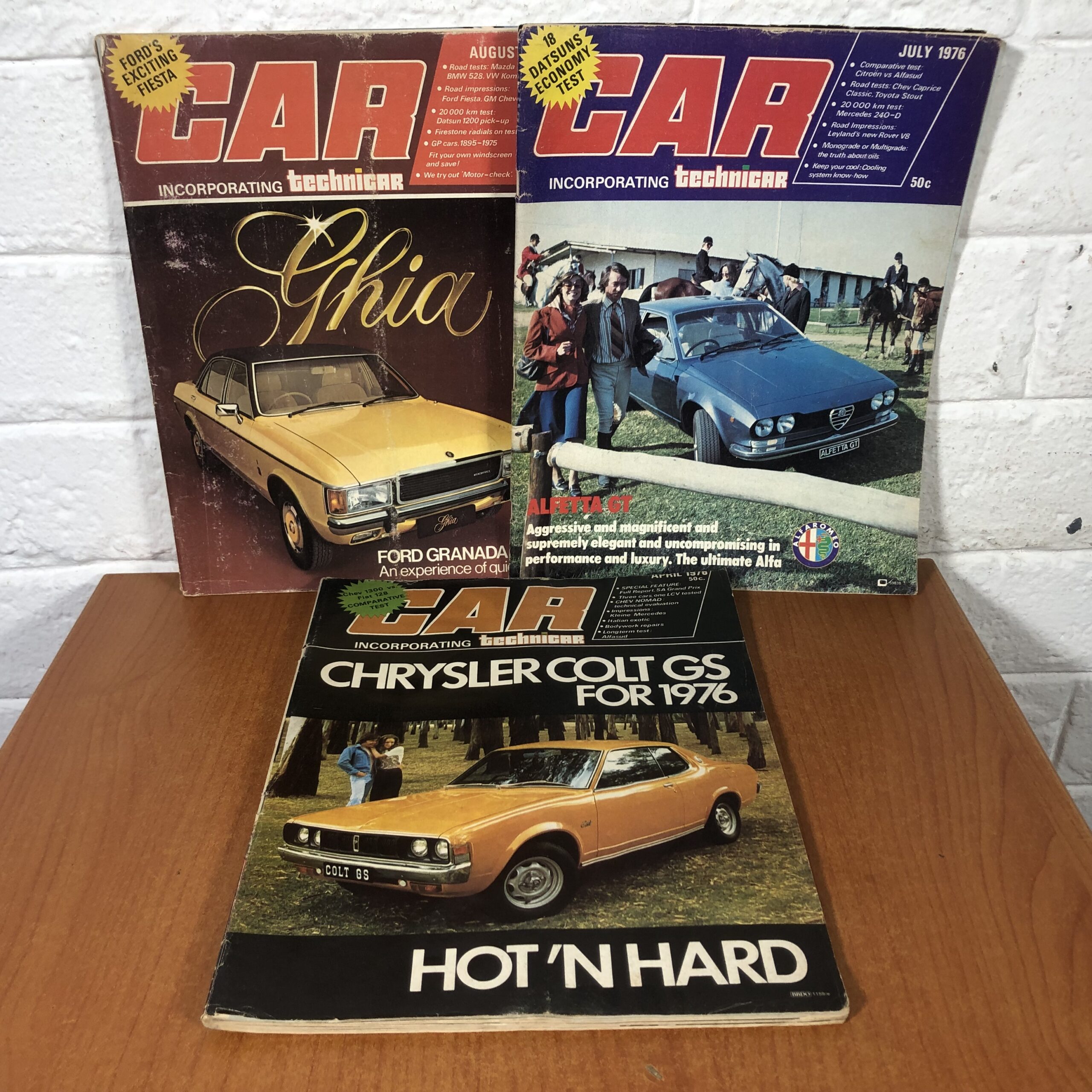 Vintage 1976 CAR Magazines - AuctionGiant