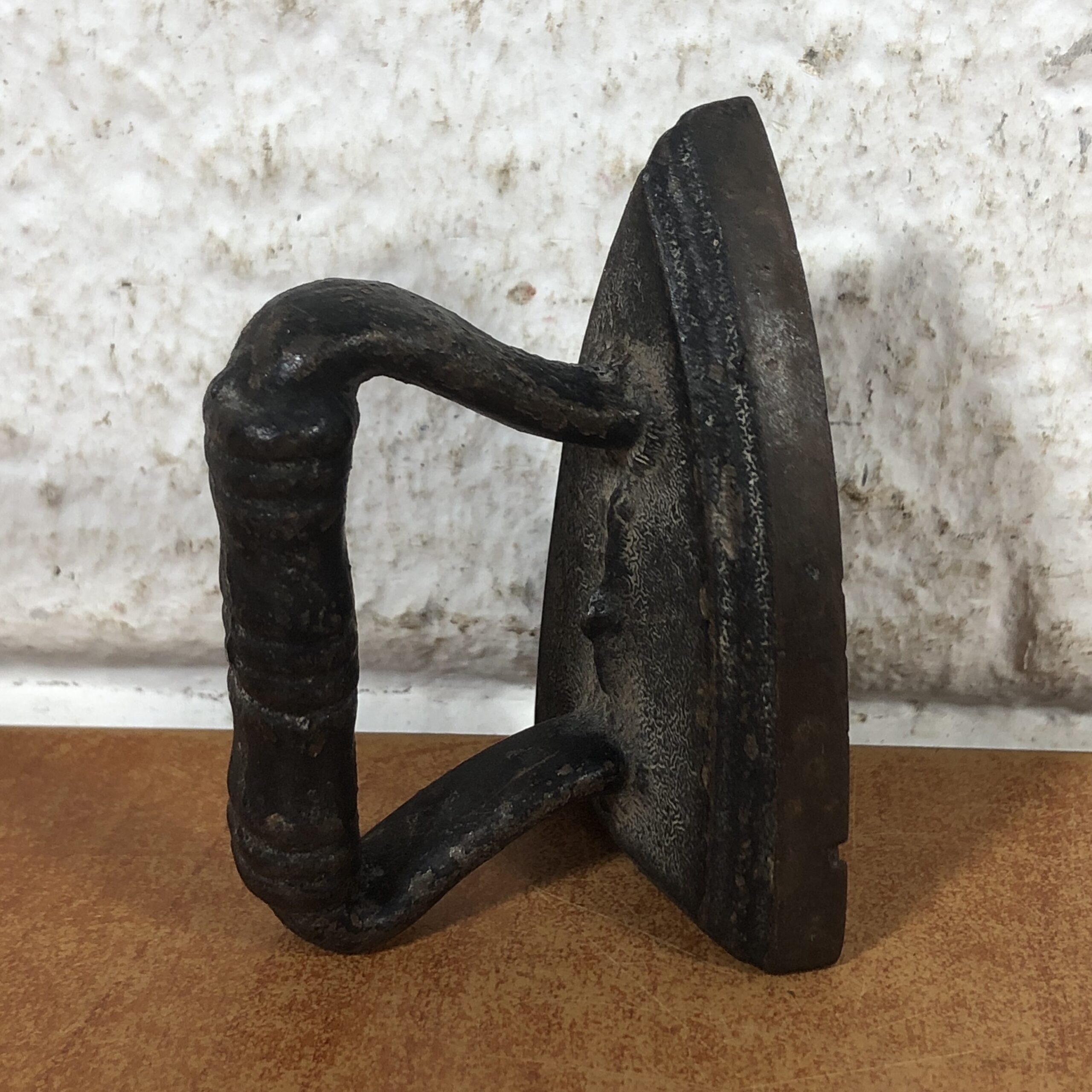 Miniature Vintage Cast Iron Salesman Sample Iron on Stand - AuctionGiant