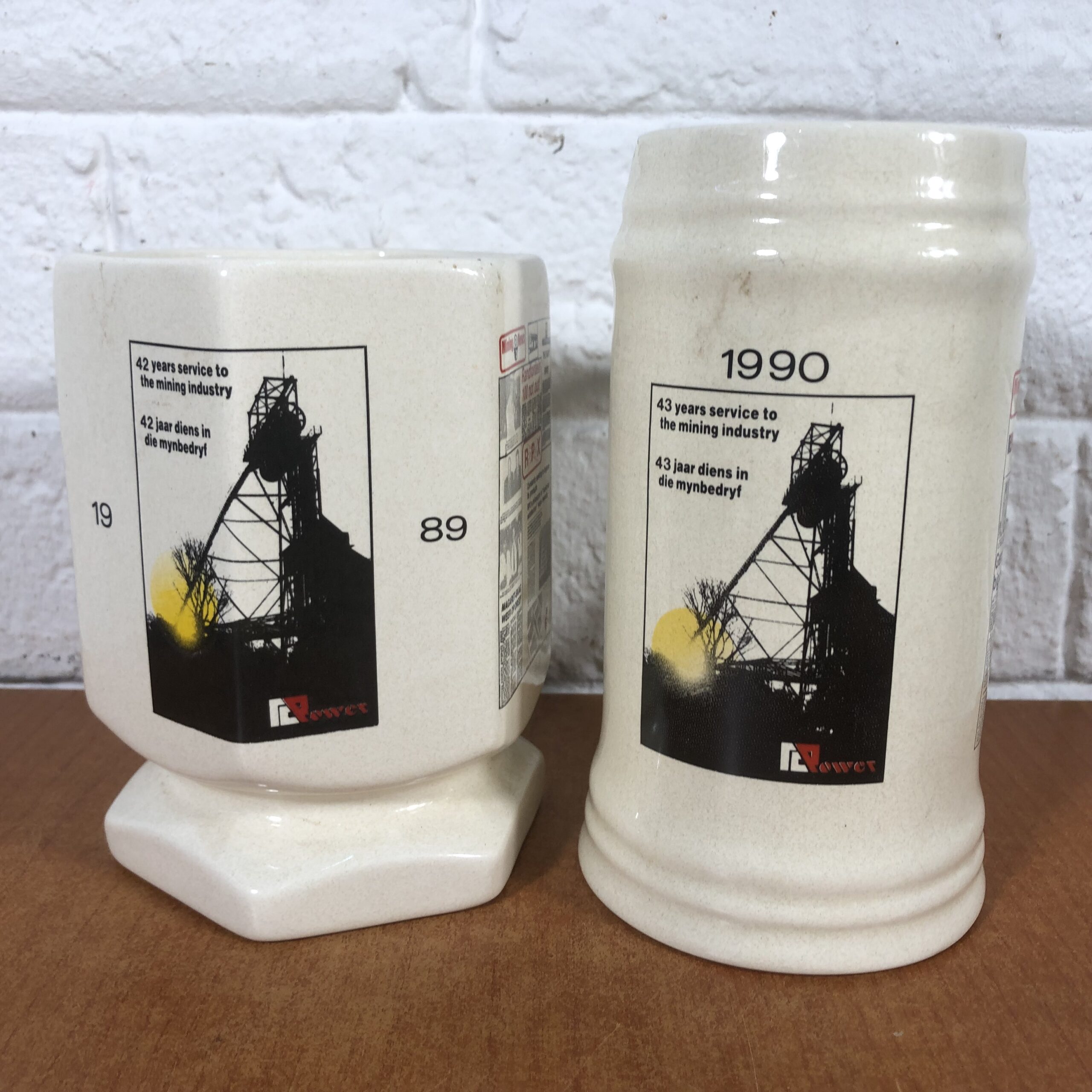 Vintage Mining Memorabilia Mugs - AuctionGiant