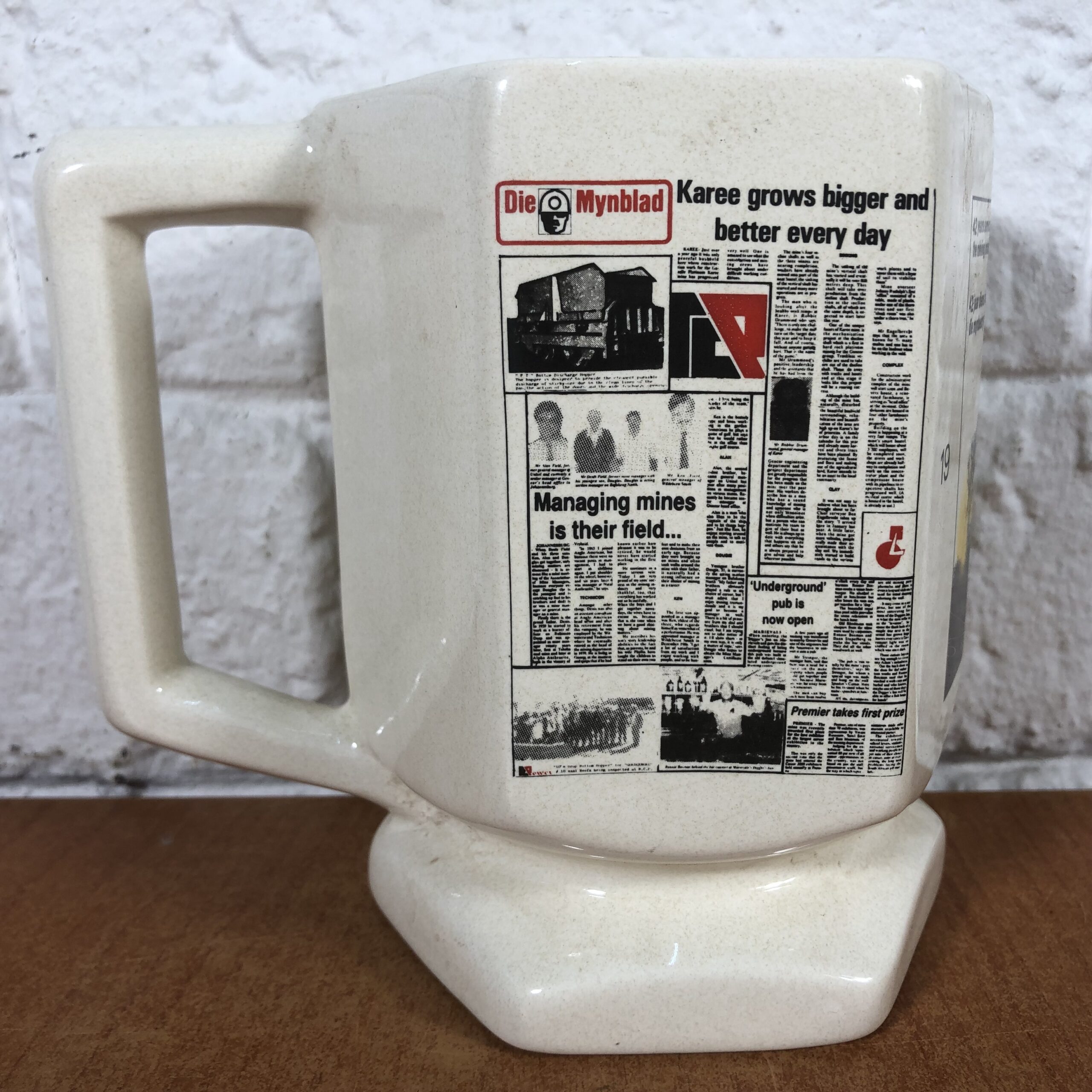 Vintage Mining Memorabilia Mugs - AuctionGiant