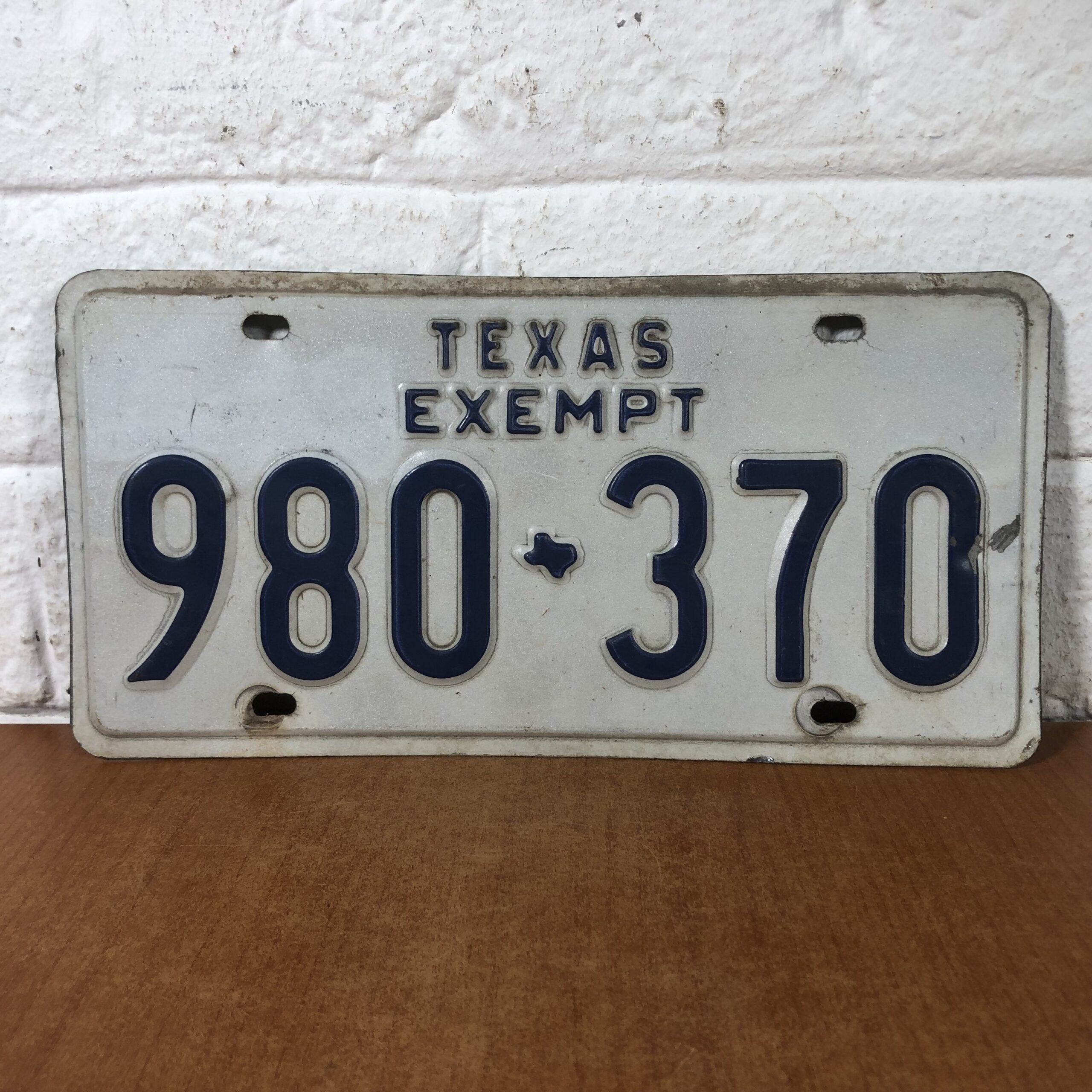 Texas USA Number Plate - AuctionGiant