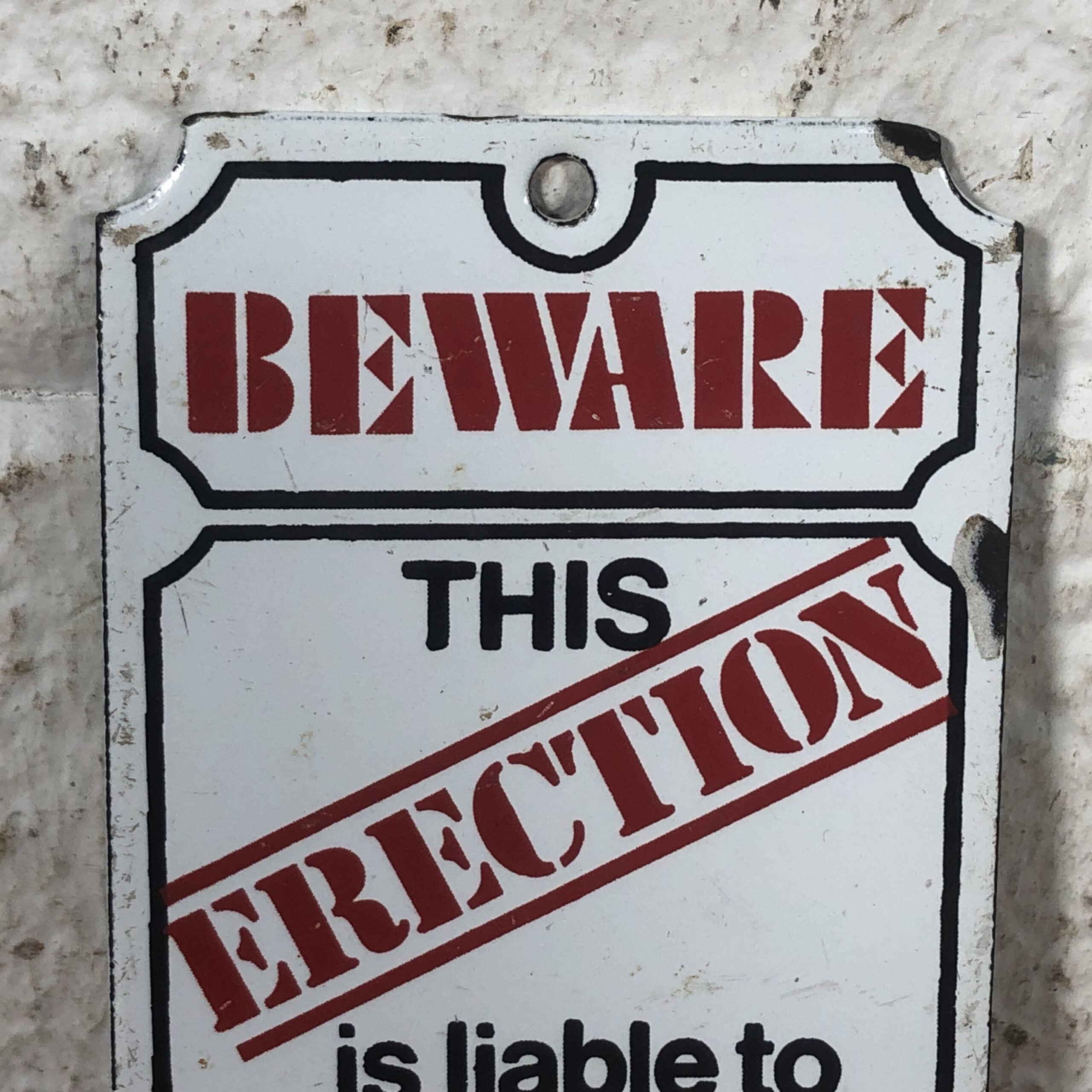 Vintage Genuine Dodo Enamel Sign (Made in England) - AuctionGiant