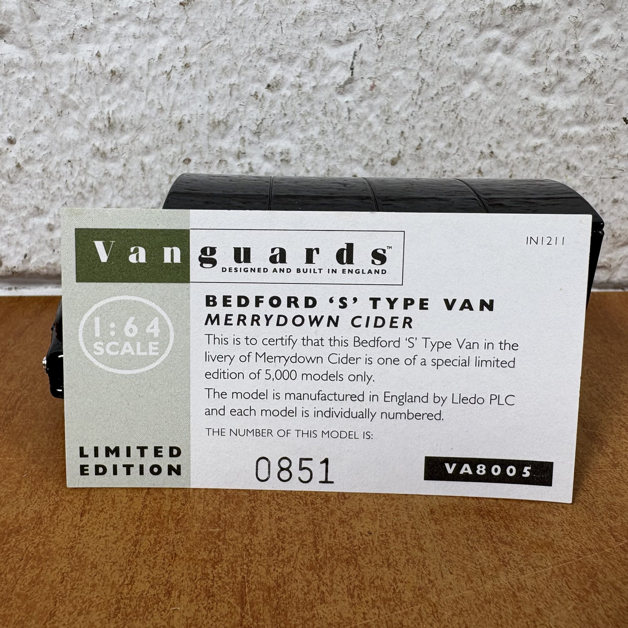 Lot 53: Vanguard 'Merrydown Vintage Cider' Bedford 'S' Type Van (1:64 ...