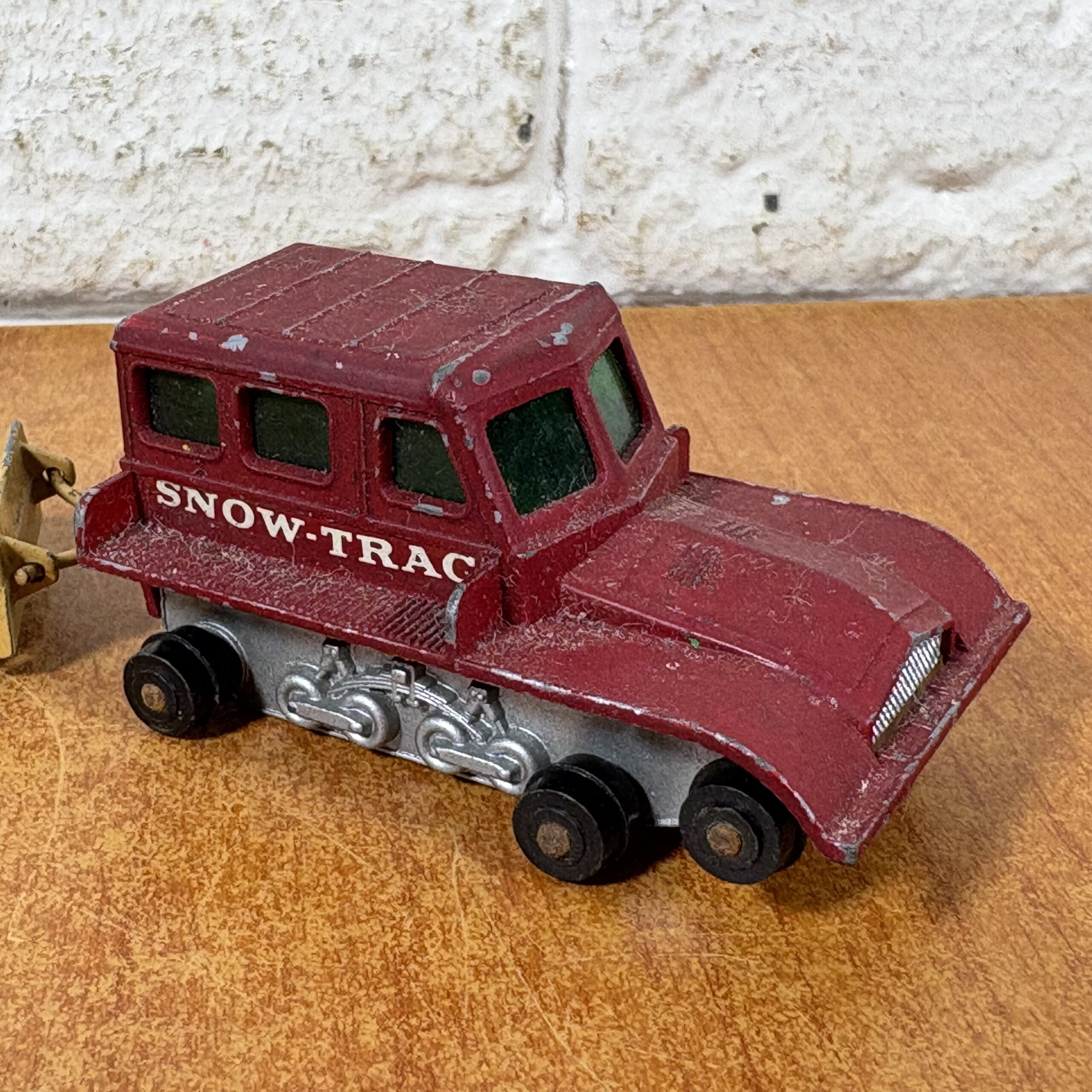 Lot 36: Vintage Matchbox Snow Trac & Trailer (Made in England ...
