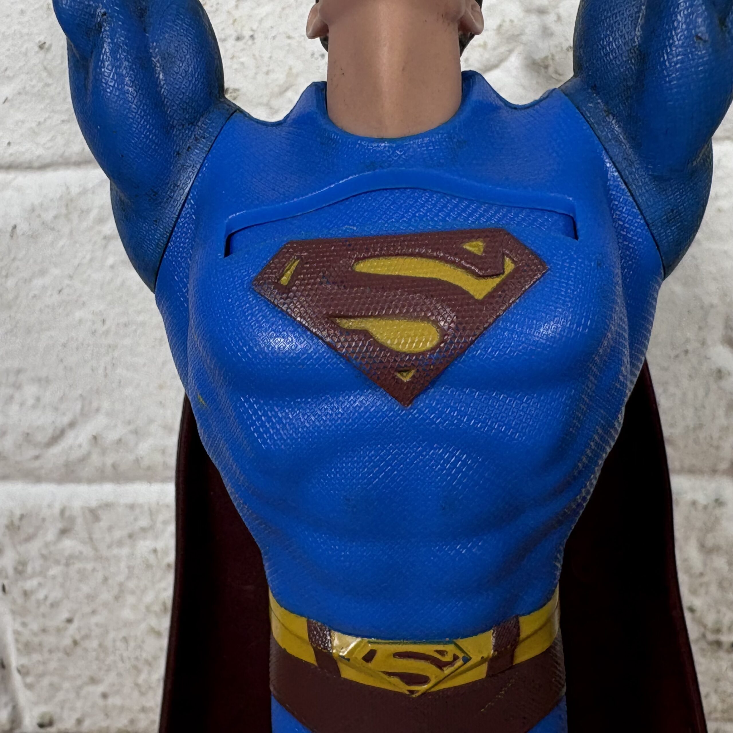 Lot 77: Vintage DC Comics Superman Returns Disc Shooter Figurine ...