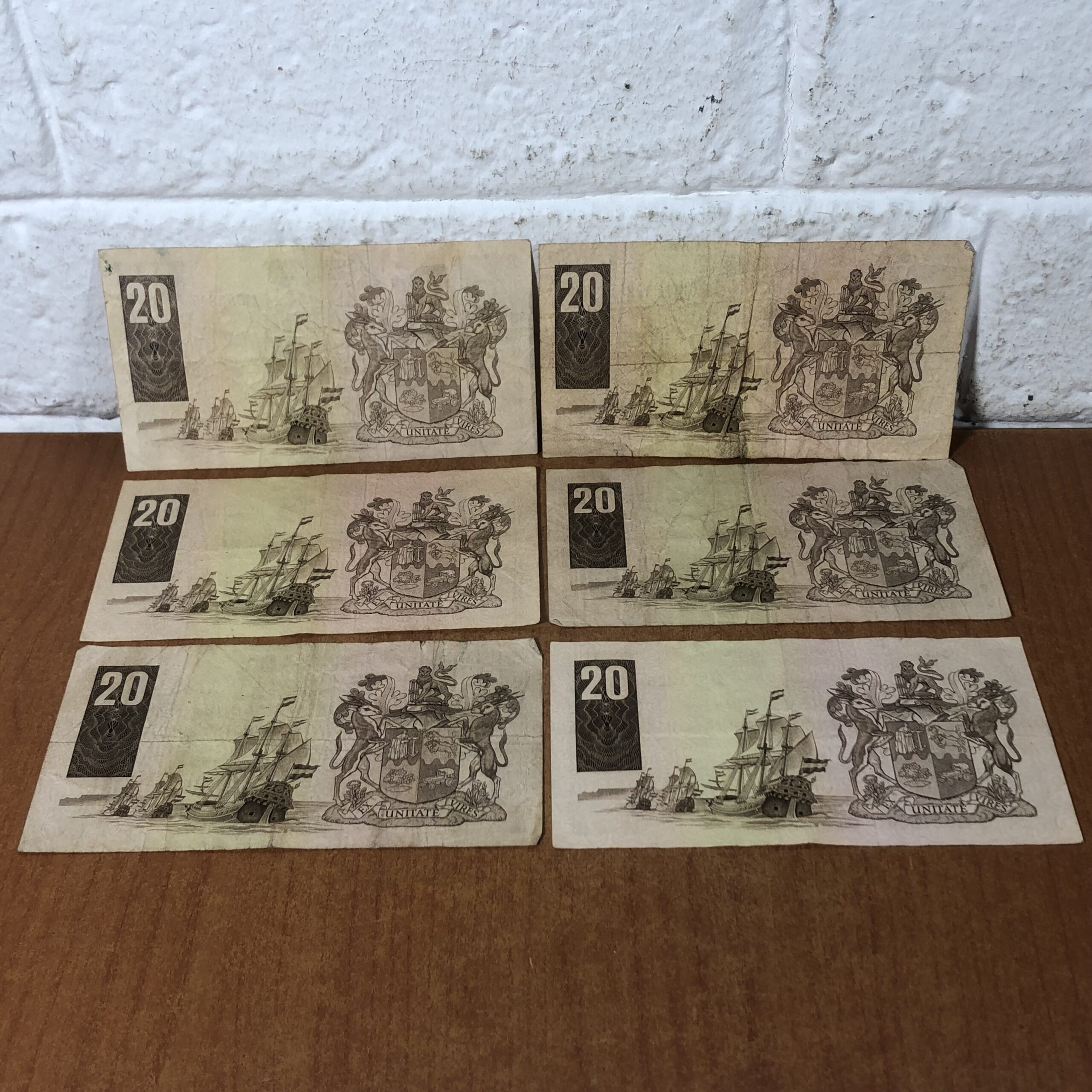 Vintage South African R20 Bank Notes - AuctionGiant