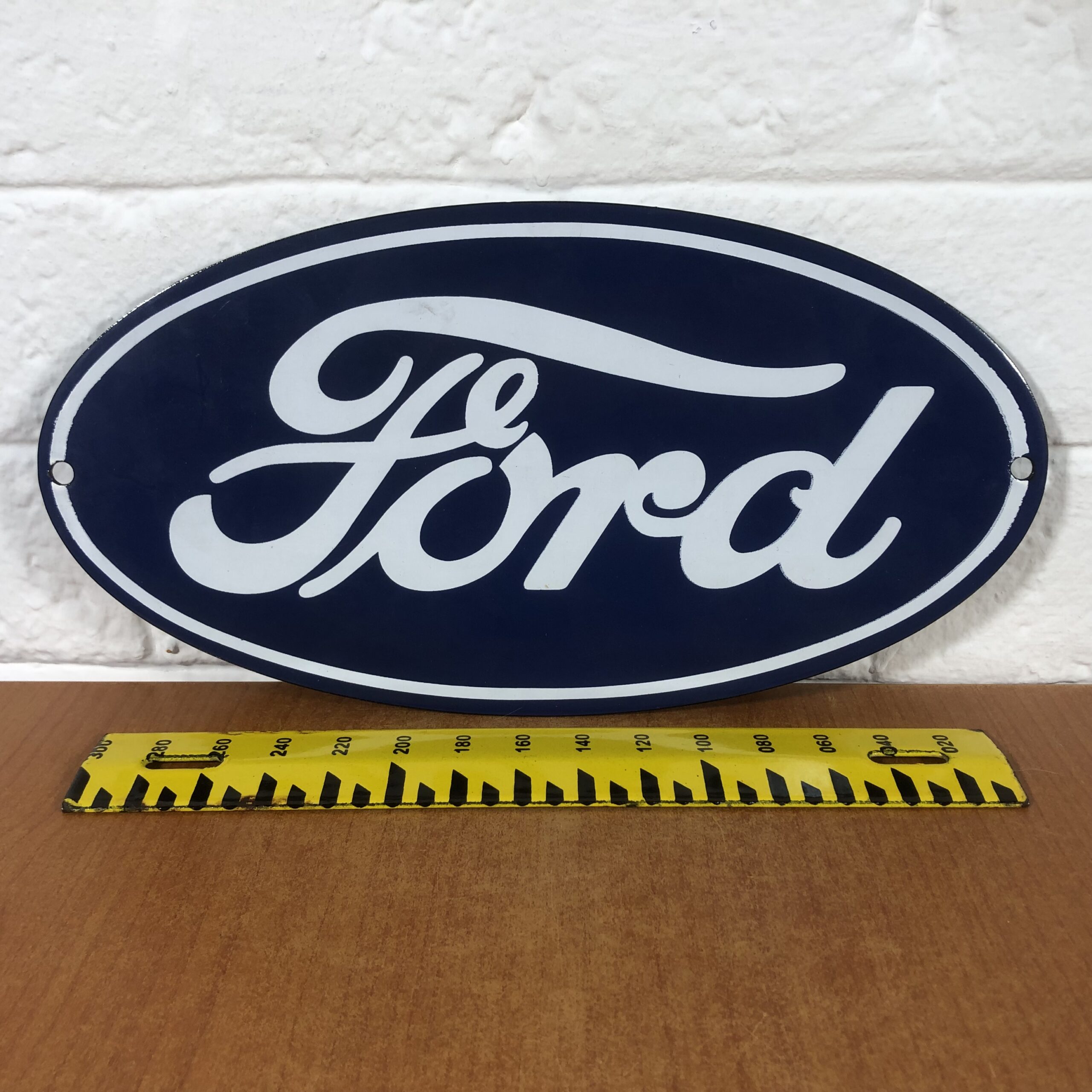 Modern Enamel Ford Sign - AuctionGiant