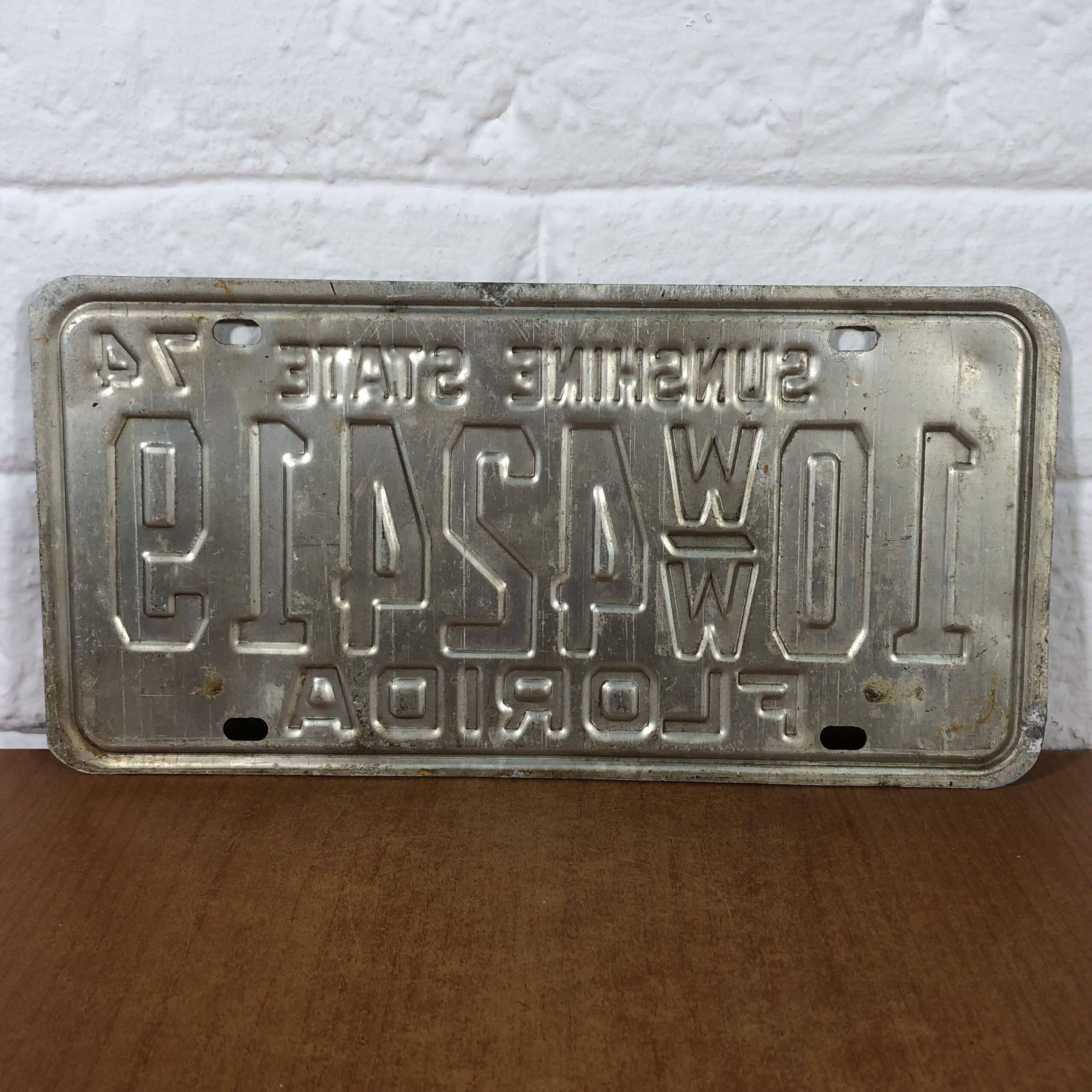 Vintage Florida USA Number Plate - AuctionGiant