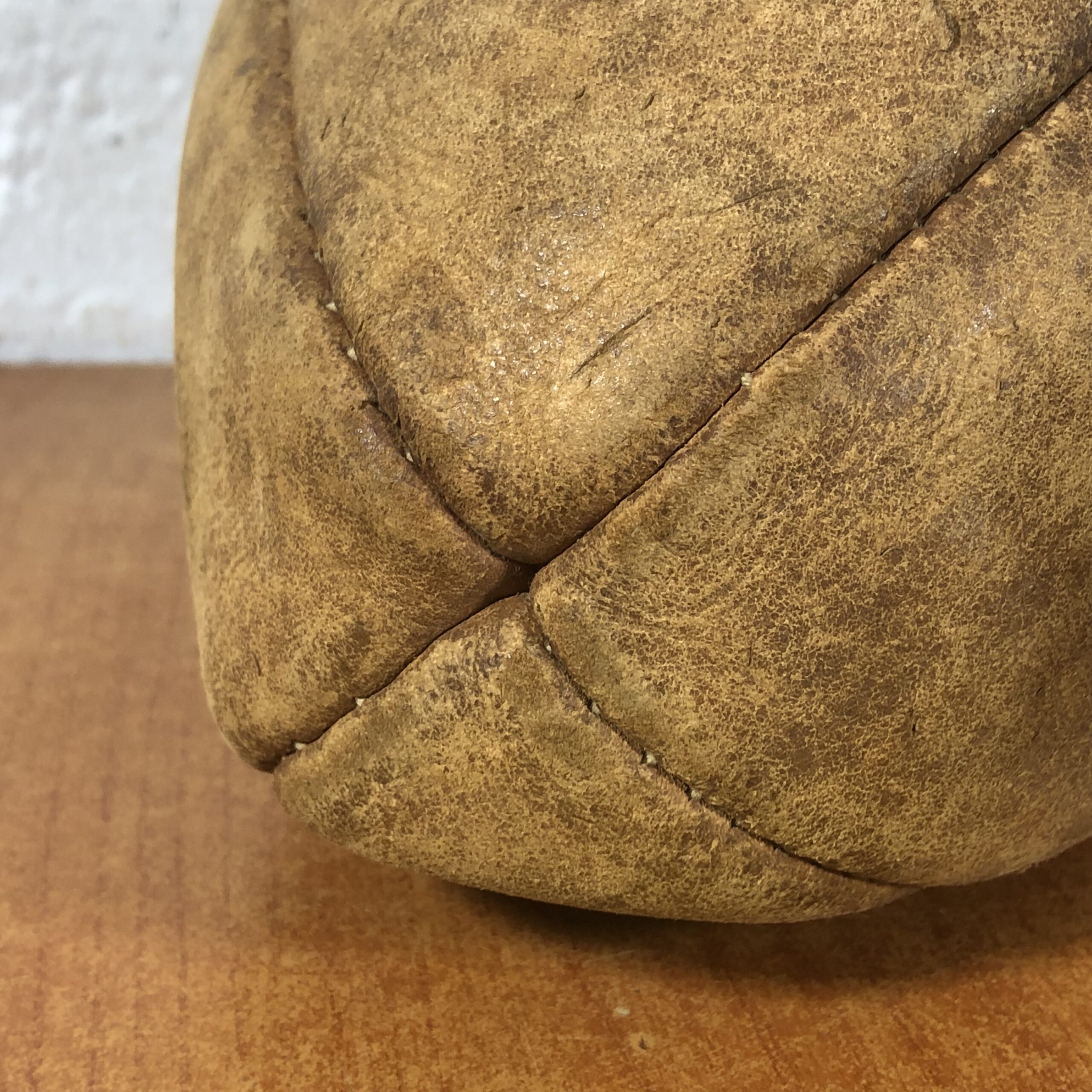Vintage Super Springbok Leather Rugby Ball - AuctionGiant