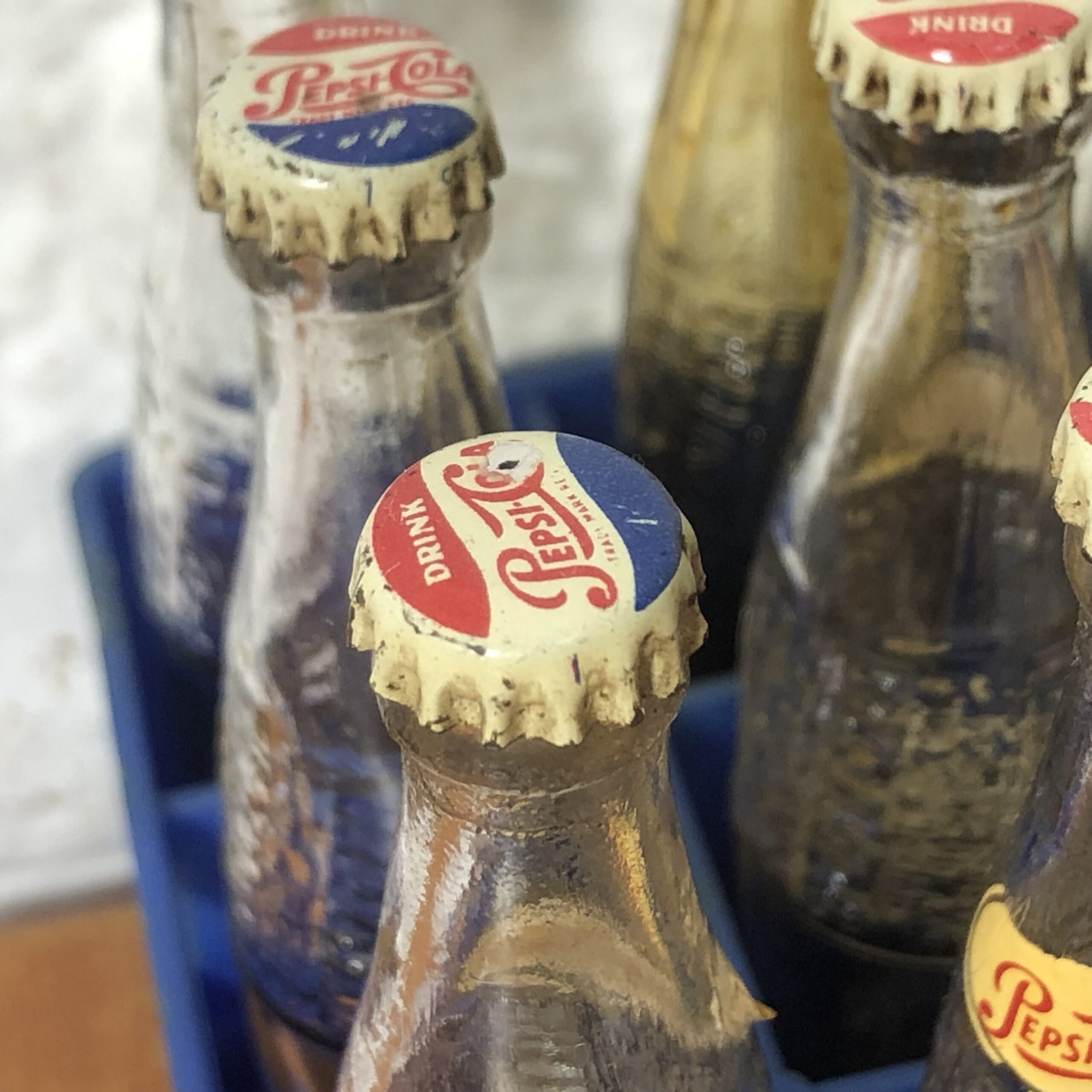 Miniature Pepsi-Cola Bottles in Crate - AuctionGiant