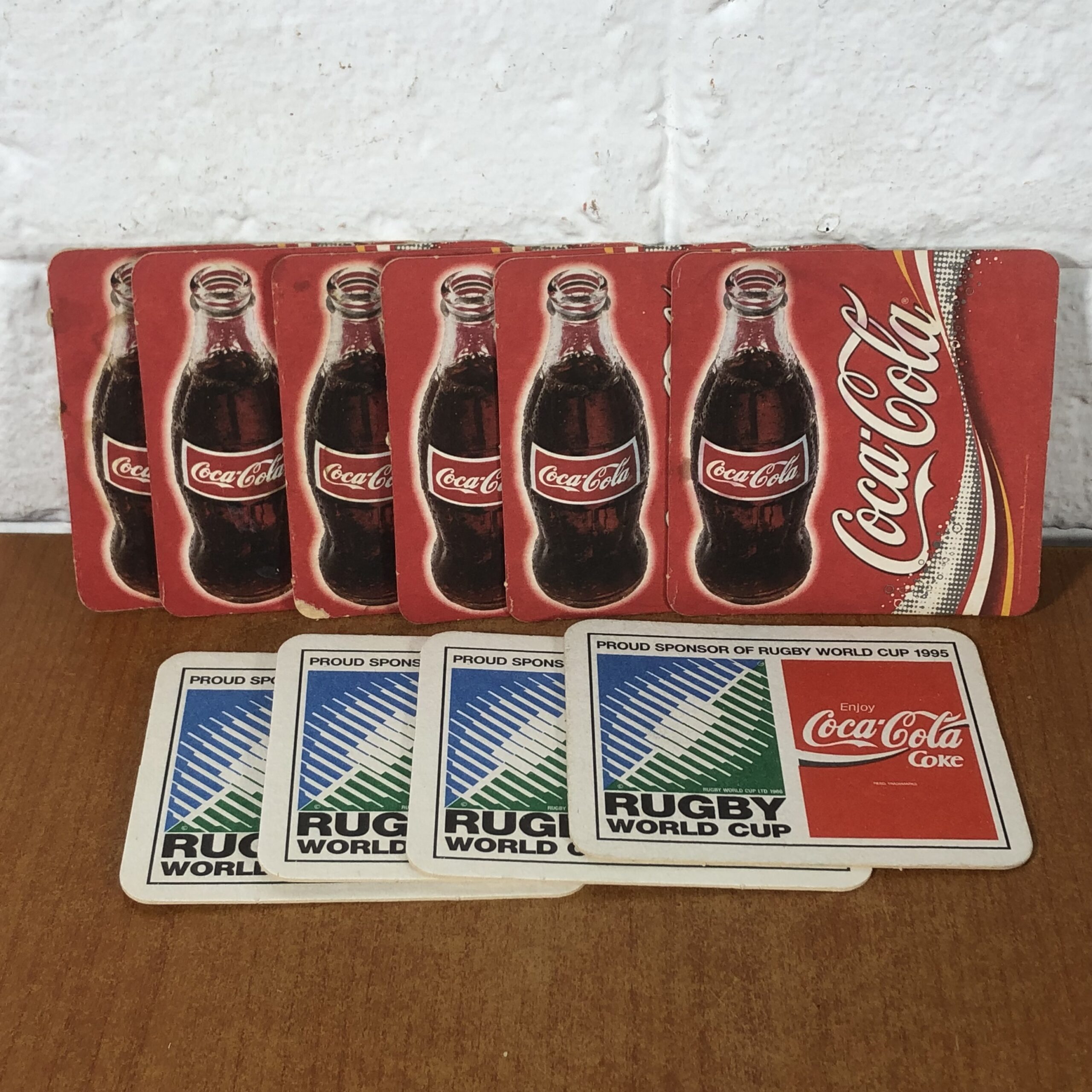 Coca Cola Board Coasters - AuctionGiant