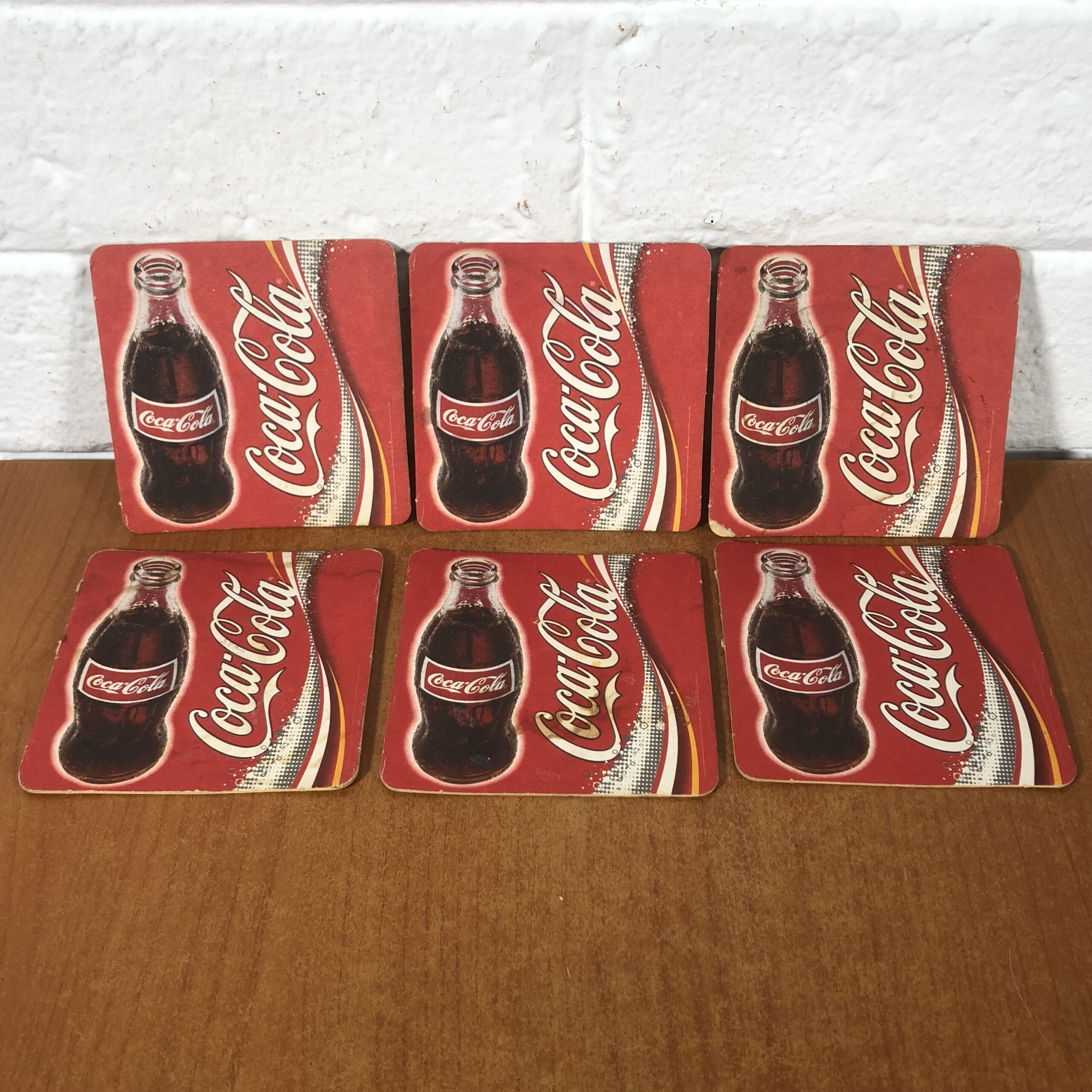 Coca Cola Board Coasters - AuctionGiant