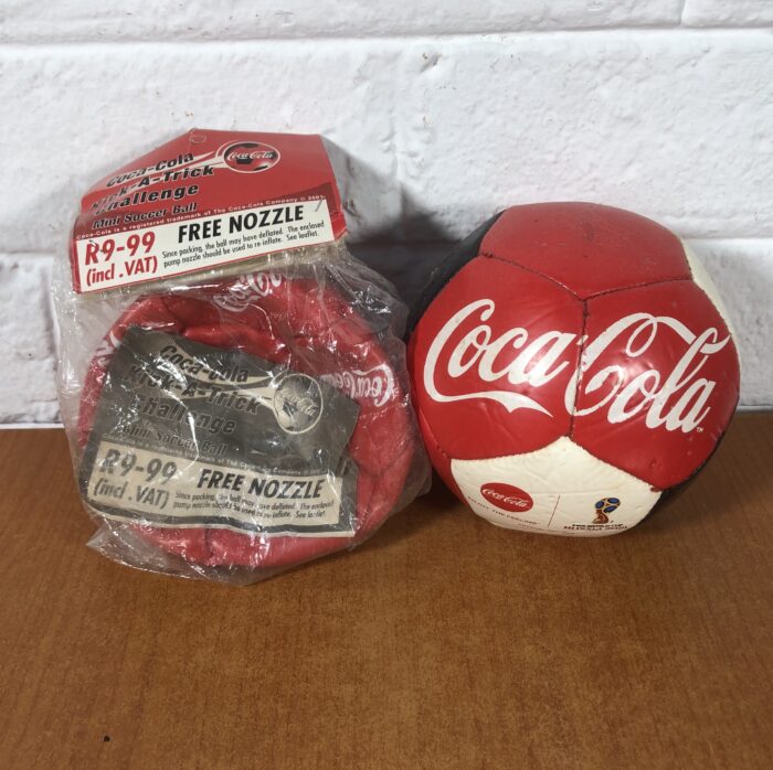 Miniature Coca Cola Soccer Balls - AuctionGiant