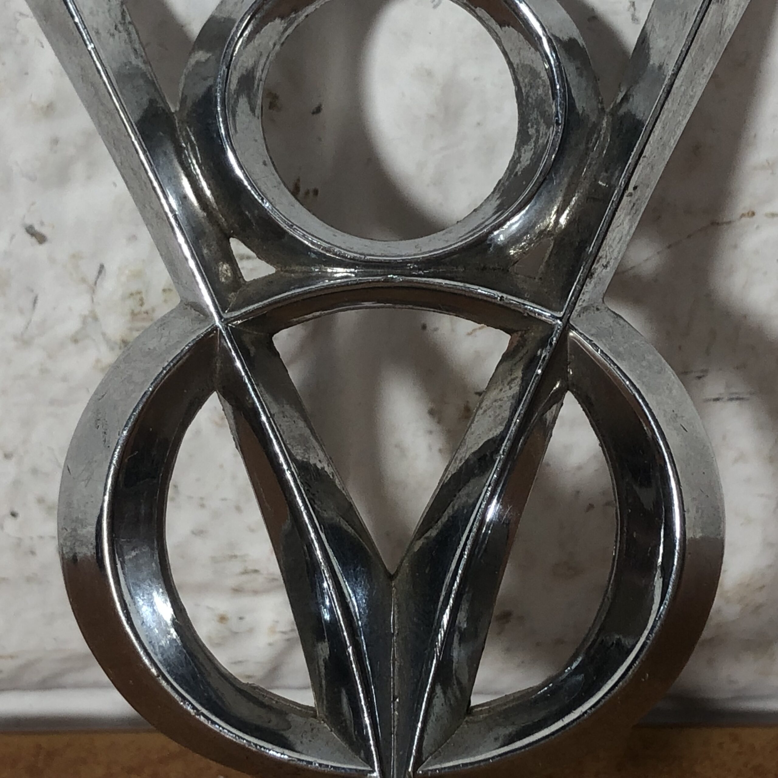 Vintage Ford V8 Badge - AuctionGiant