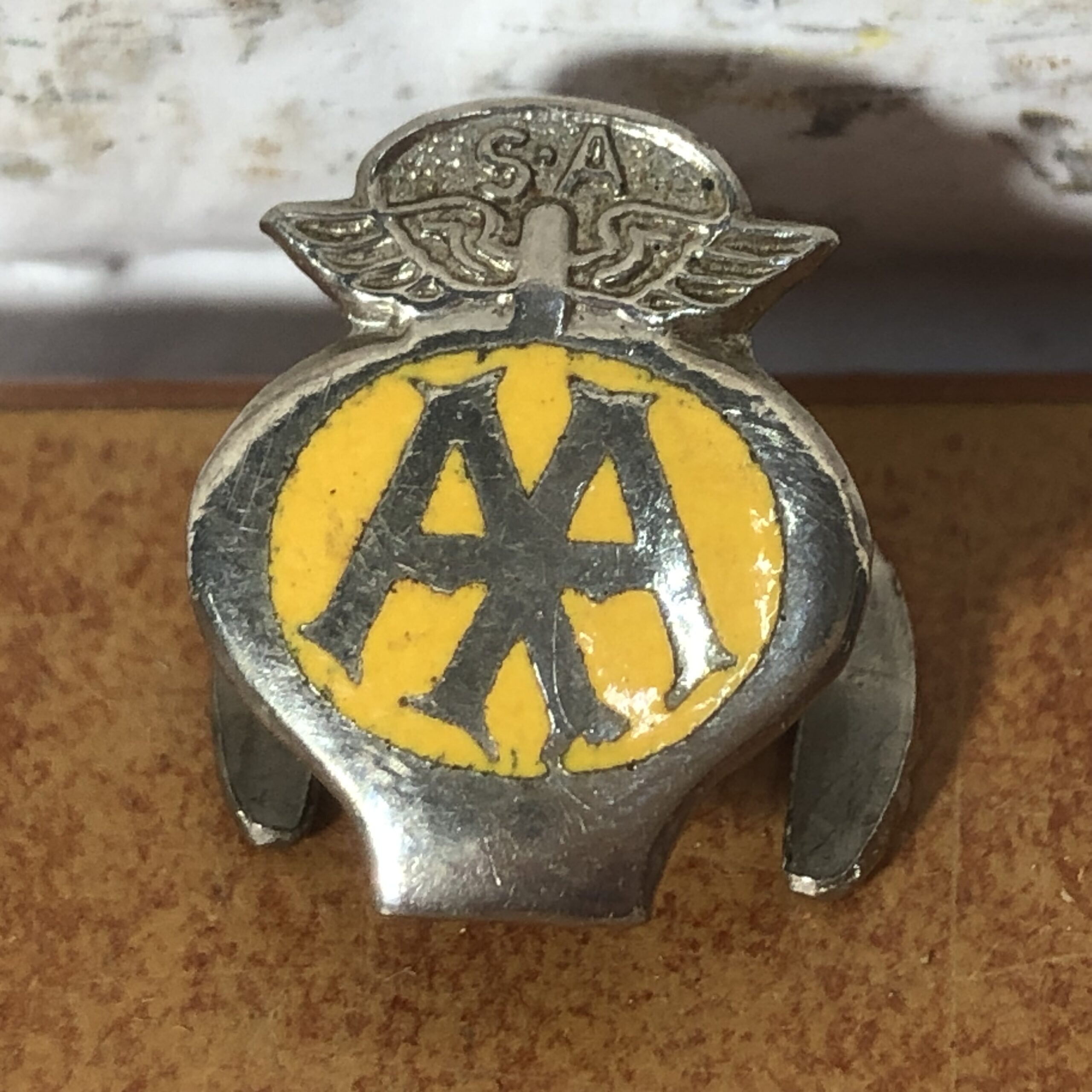 Miniature Vintage AA Badge - AuctionGiant