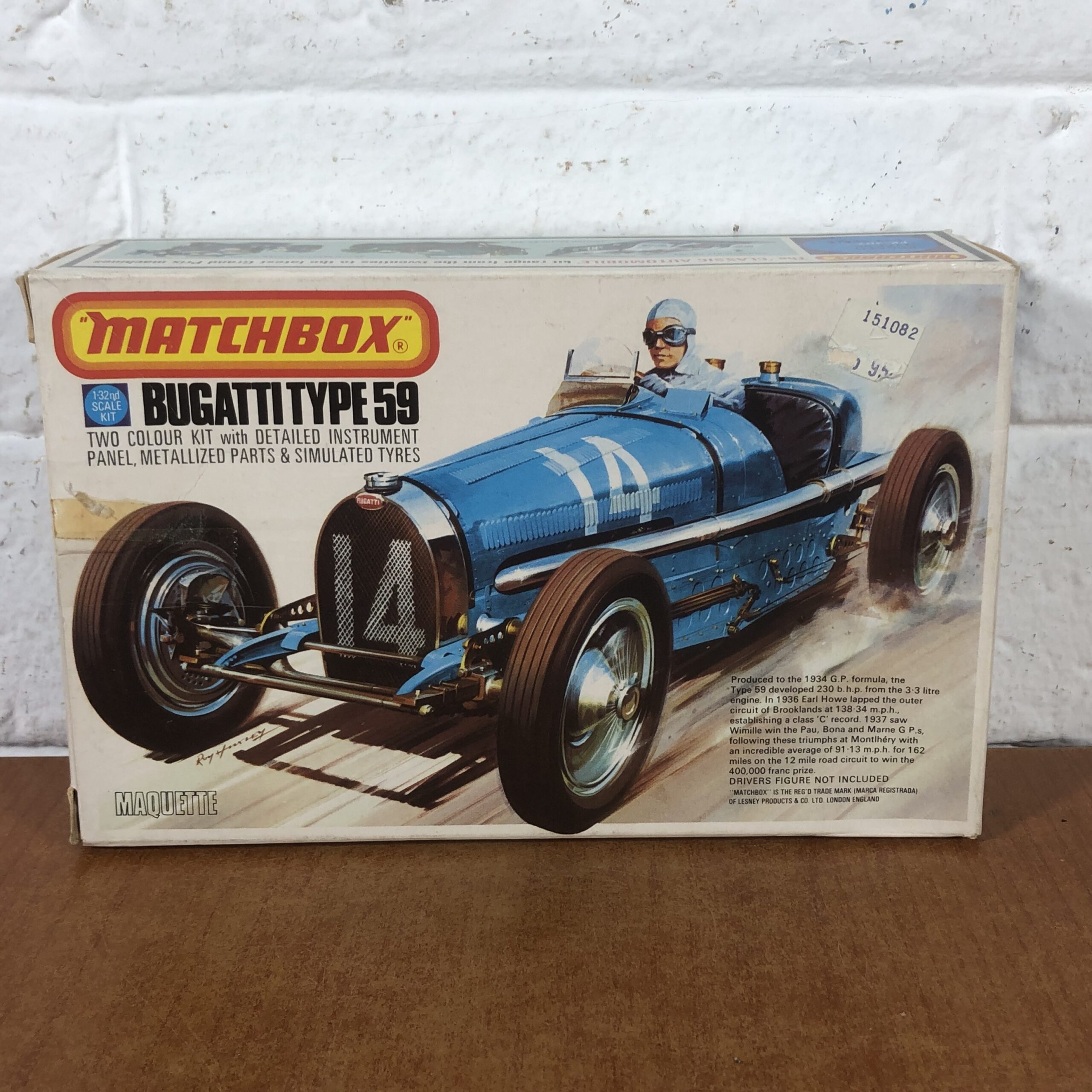 Matchbox Bugatti Type 59 Model Kit - AuctionGiant