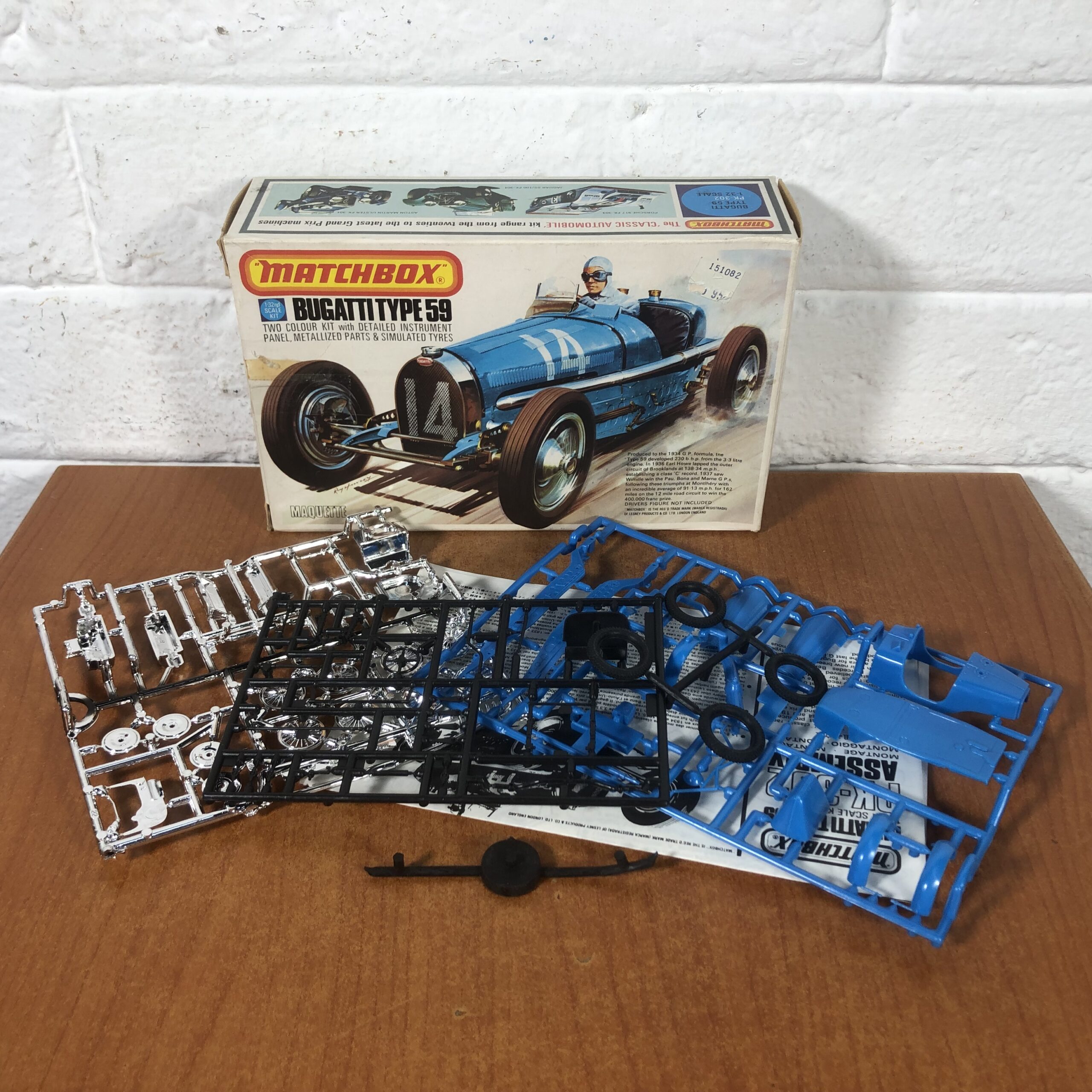Matchbox Bugatti Type 59 Model Kit - AuctionGiant