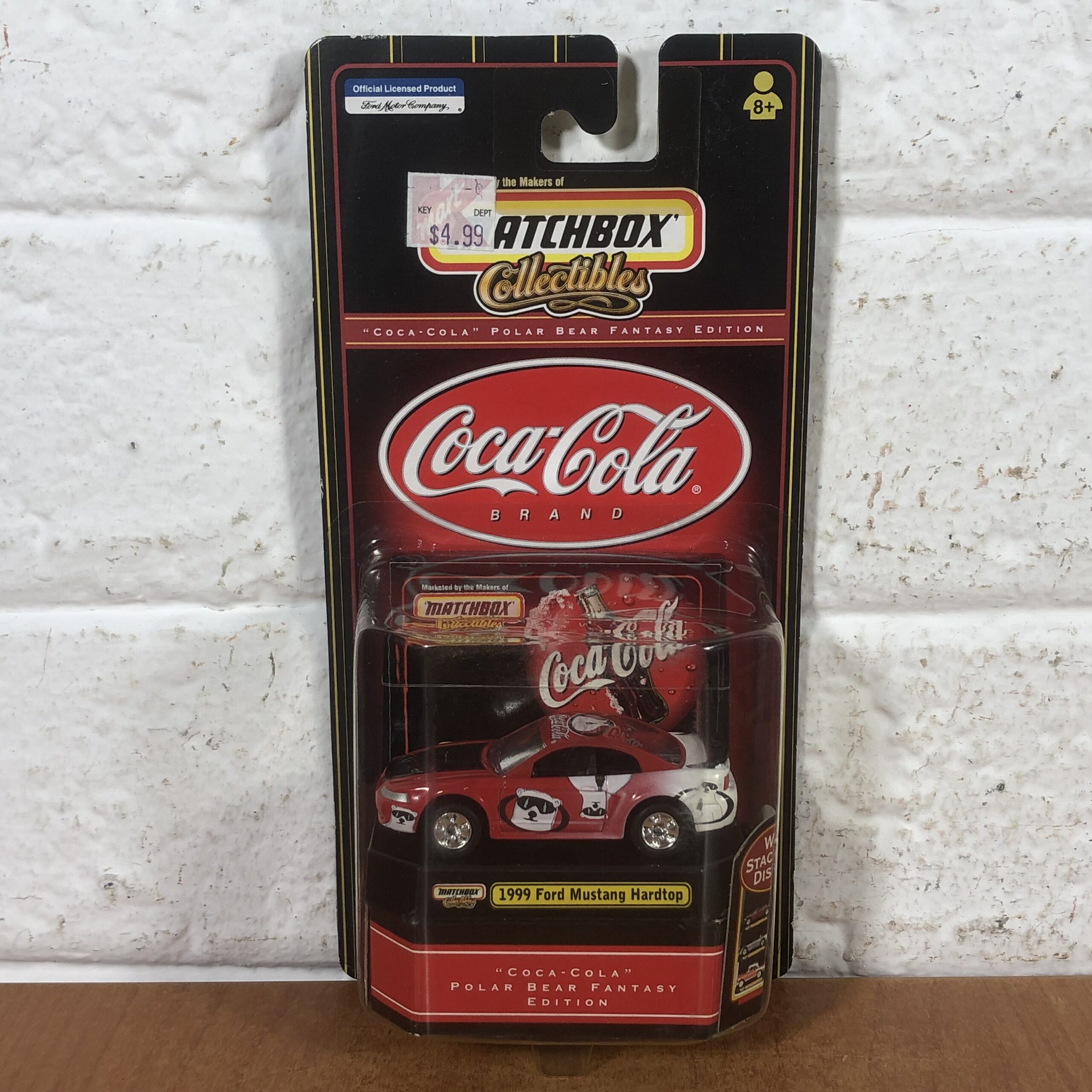 Matchbox Coca Cola 'Polar Bear' 1999 Ford Mustang Hardtop Model ...