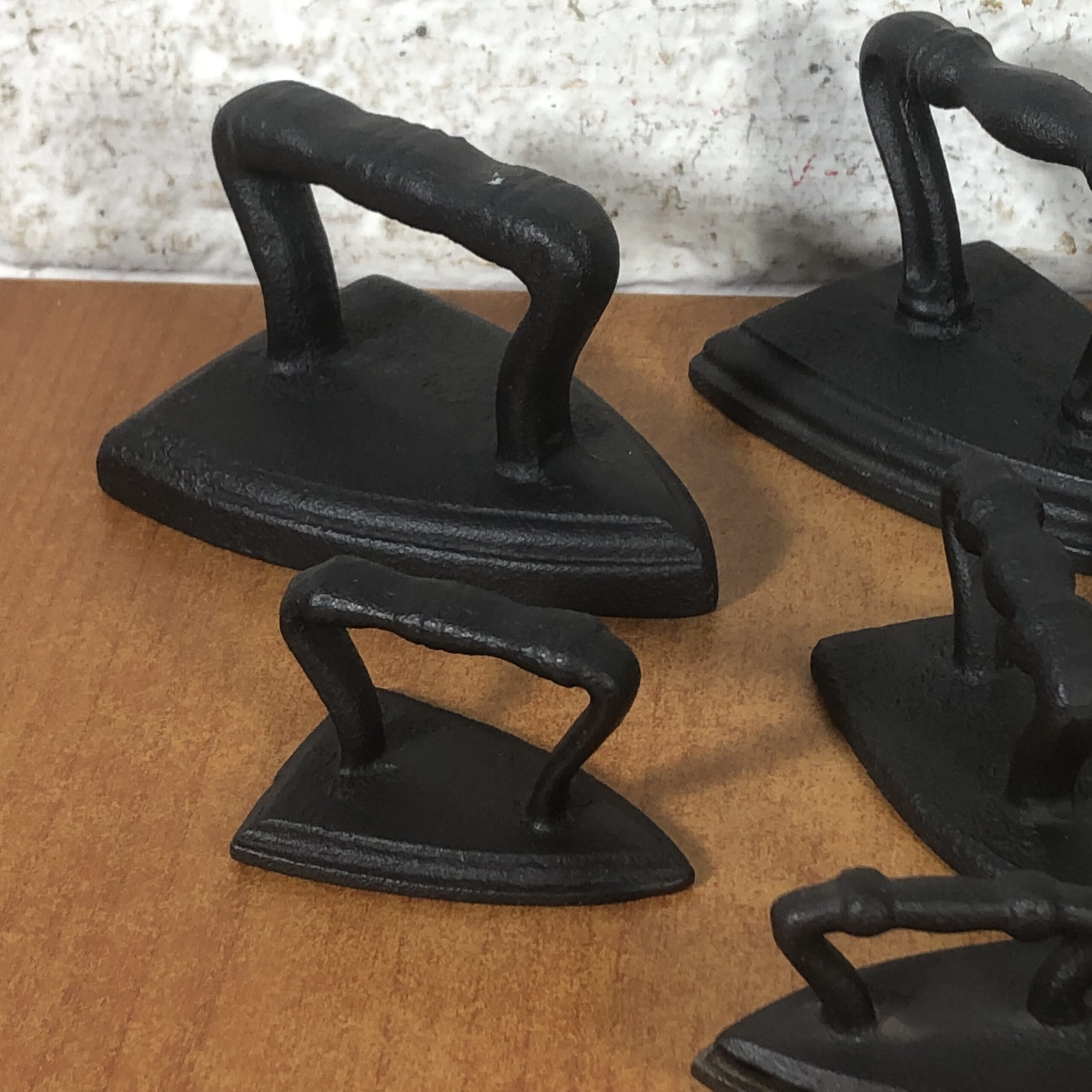 Miniature Vintage Cast Iron Irons - AuctionGiant