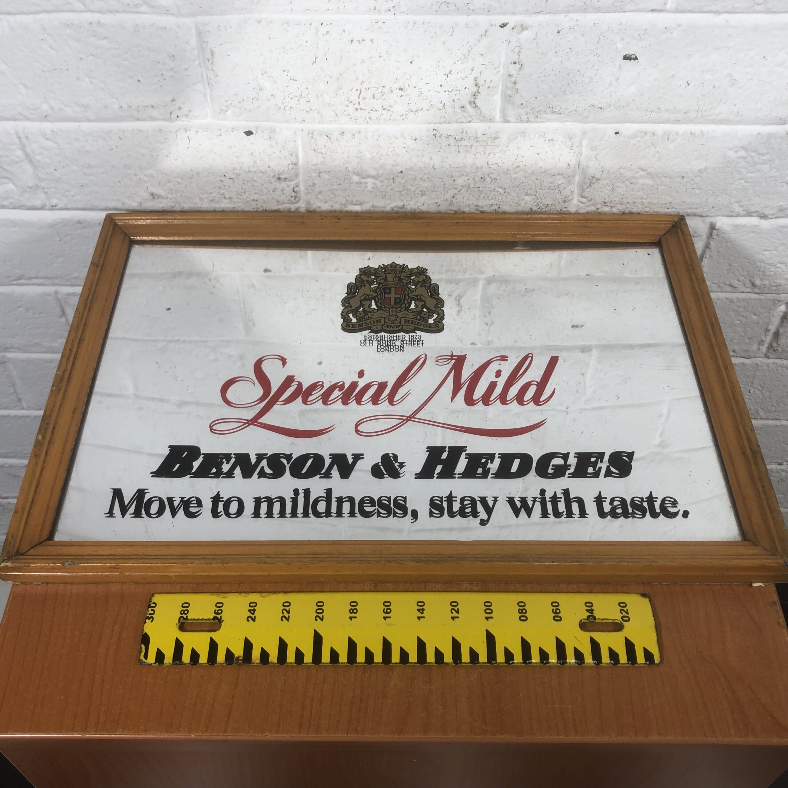 Vintage Benson & Hedges Mirror - AuctionGiant
