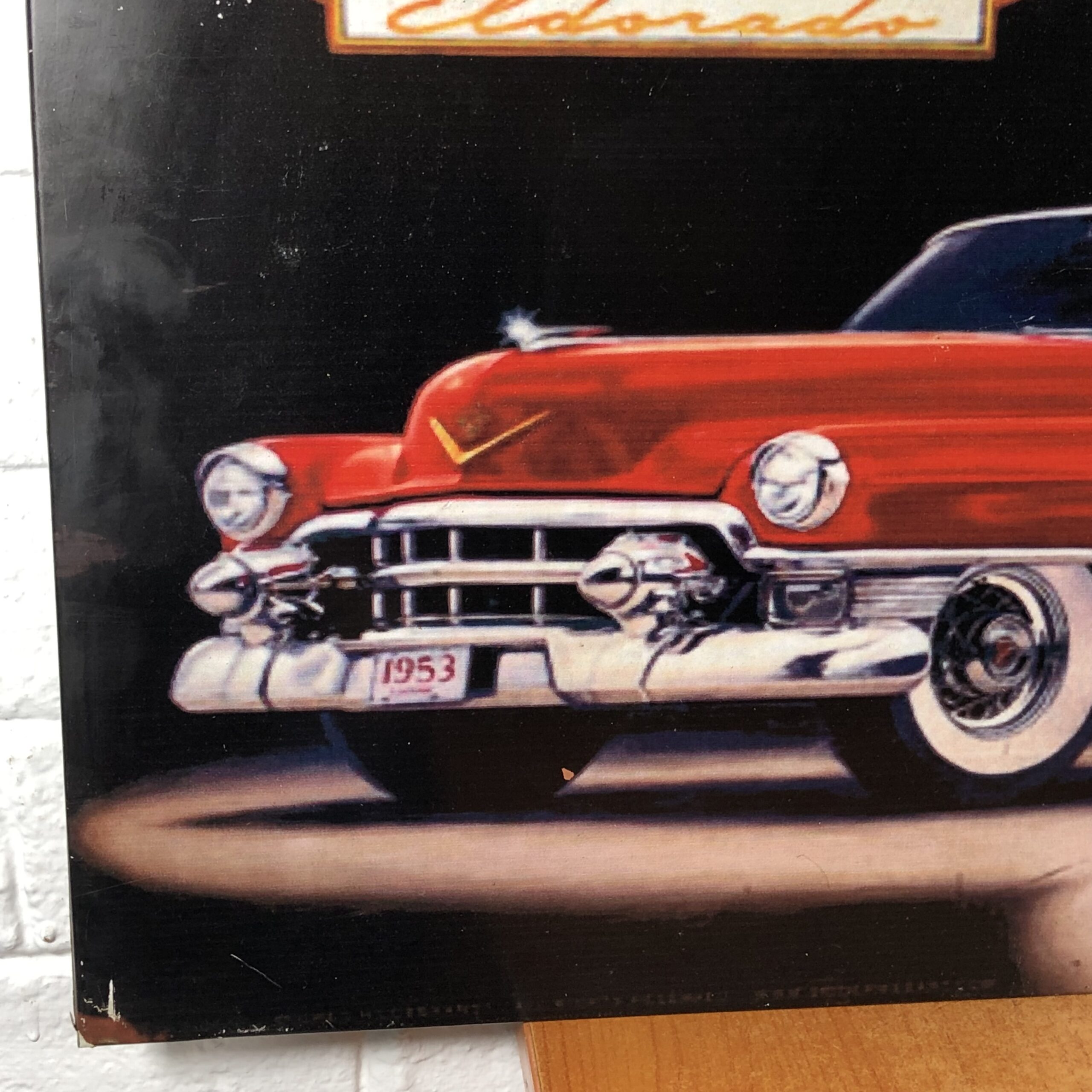 Modern Metal Cadillac Sign - AuctionGiant