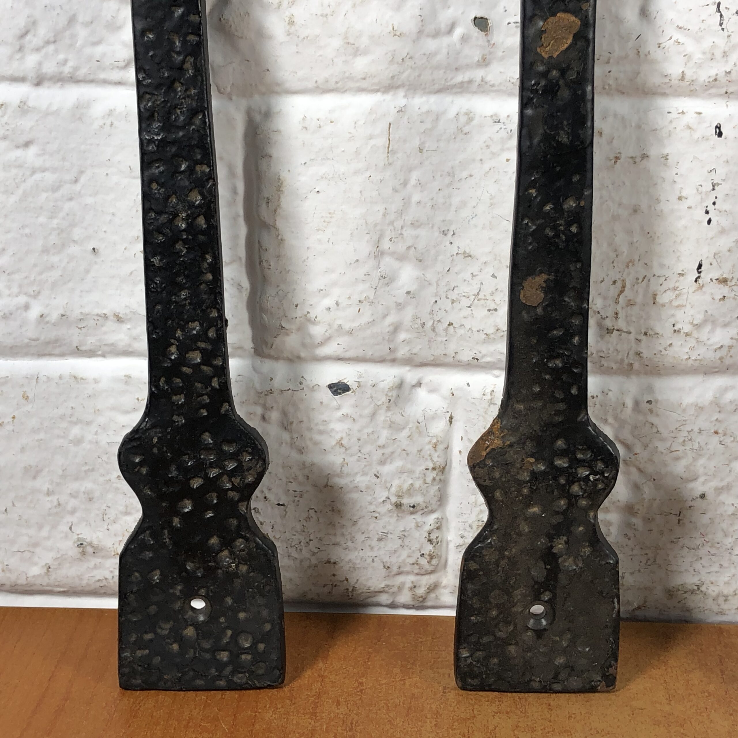 Cast Iron Decorative Strap Hinges - AuctionGiant