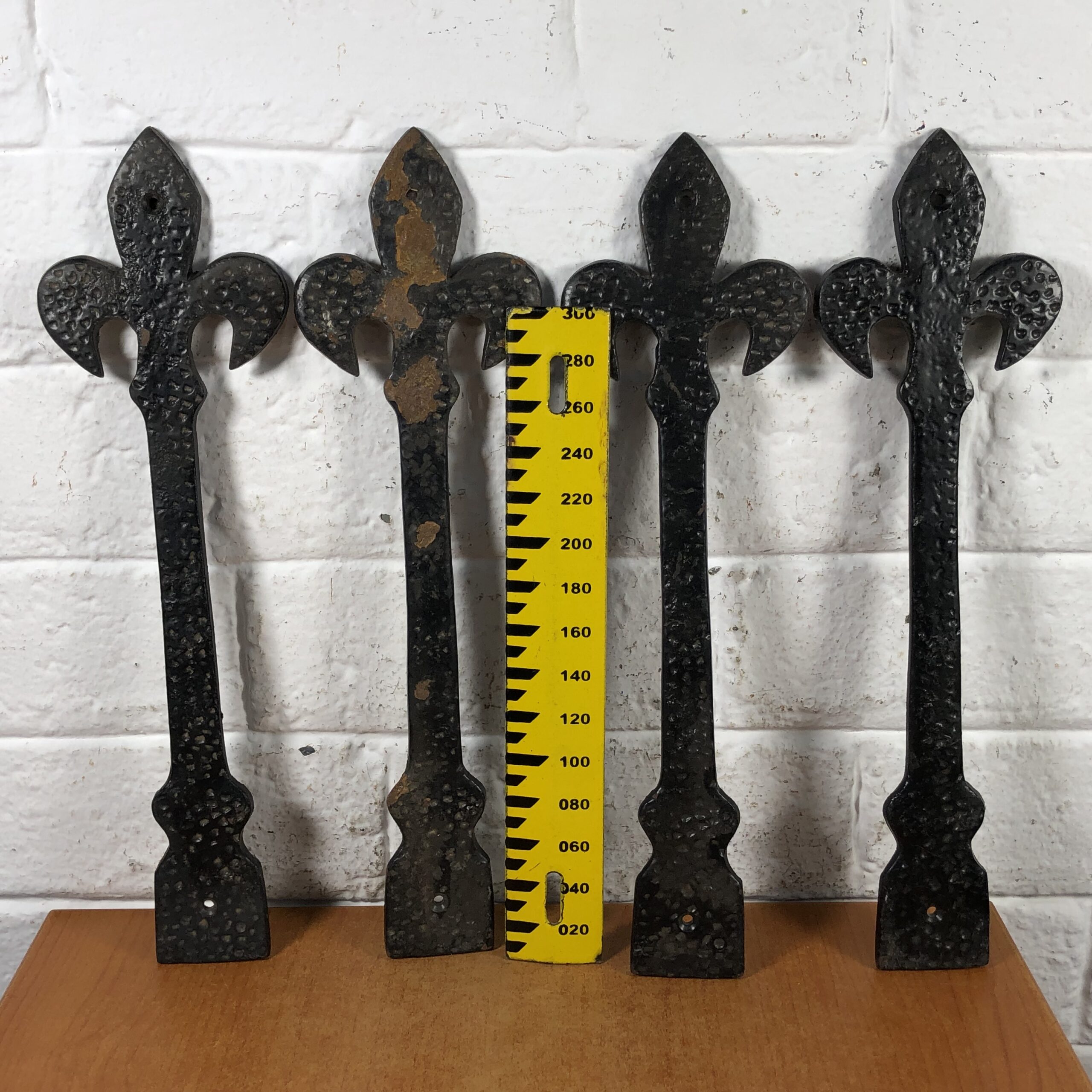 Cast Iron Decorative Strap Hinges - AuctionGiant
