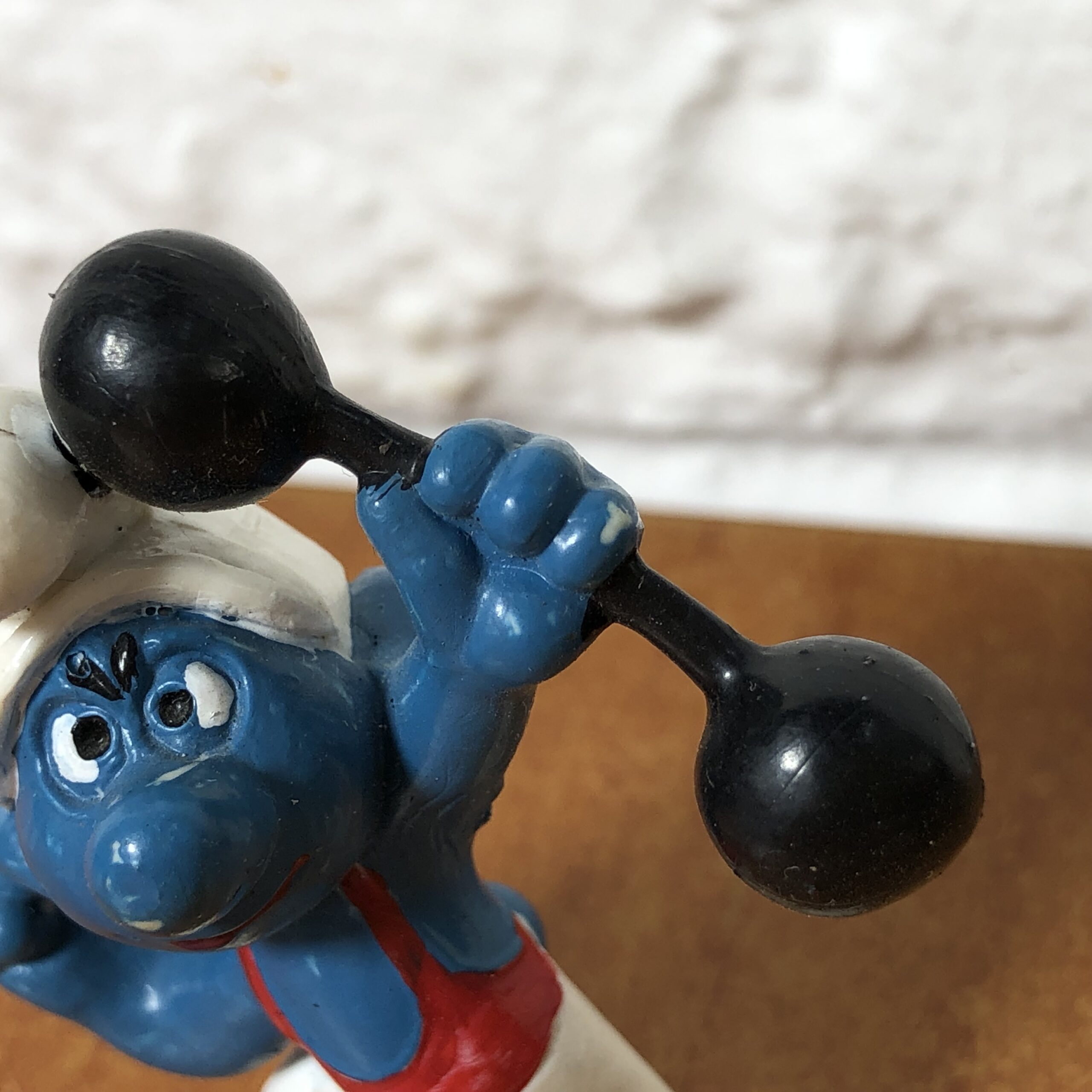 Peyo Hefty Smurf Figurine (Made in West Germany) - AuctionGiant