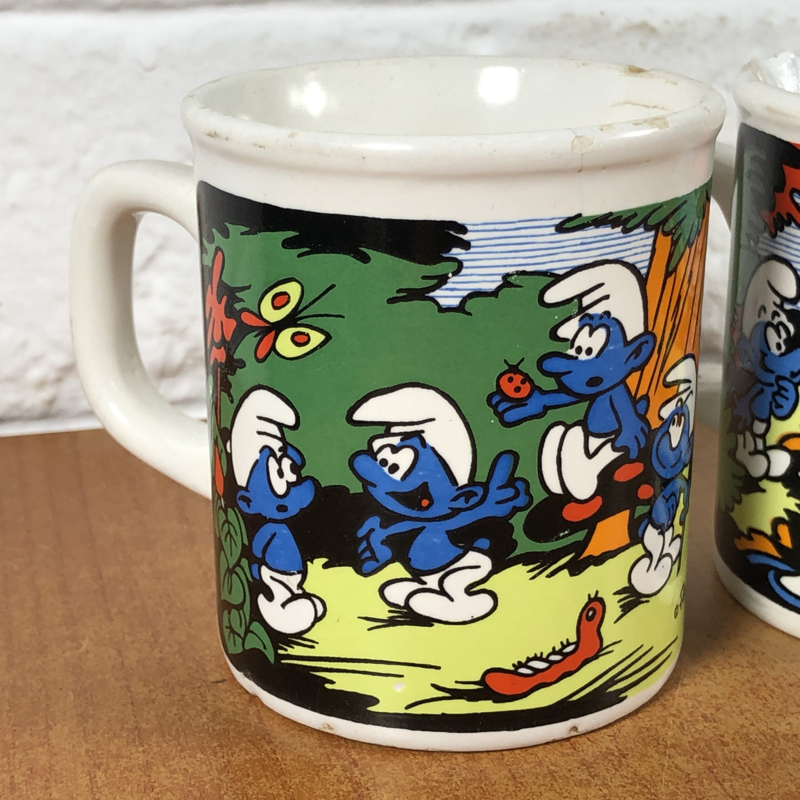 Set of 3 Peyo Smurfs Mugs - AuctionGiant