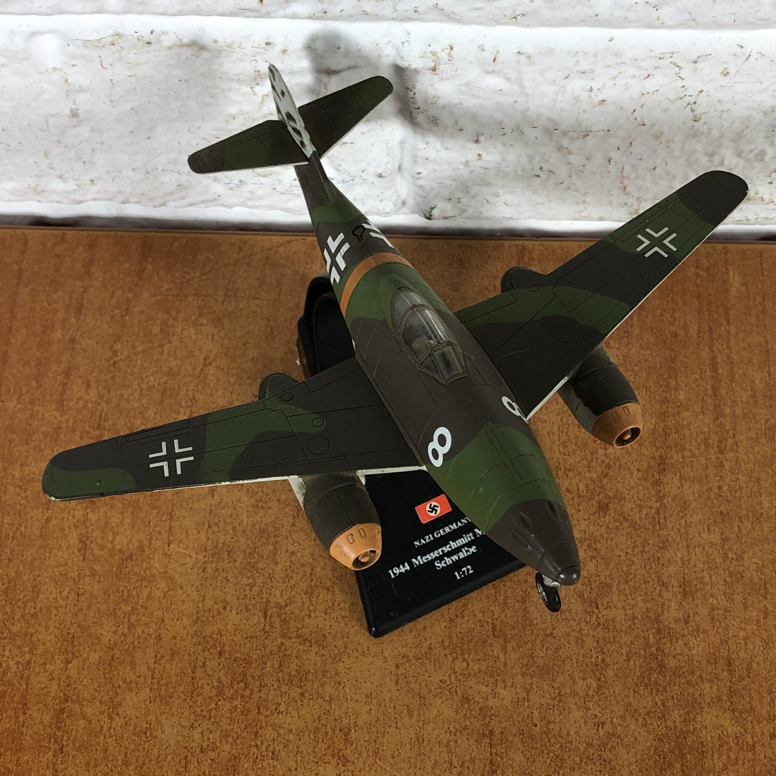Nazi Germany 1944 Messerschmitt Me262A Schwalbe Aircraft Model (1:72 ...