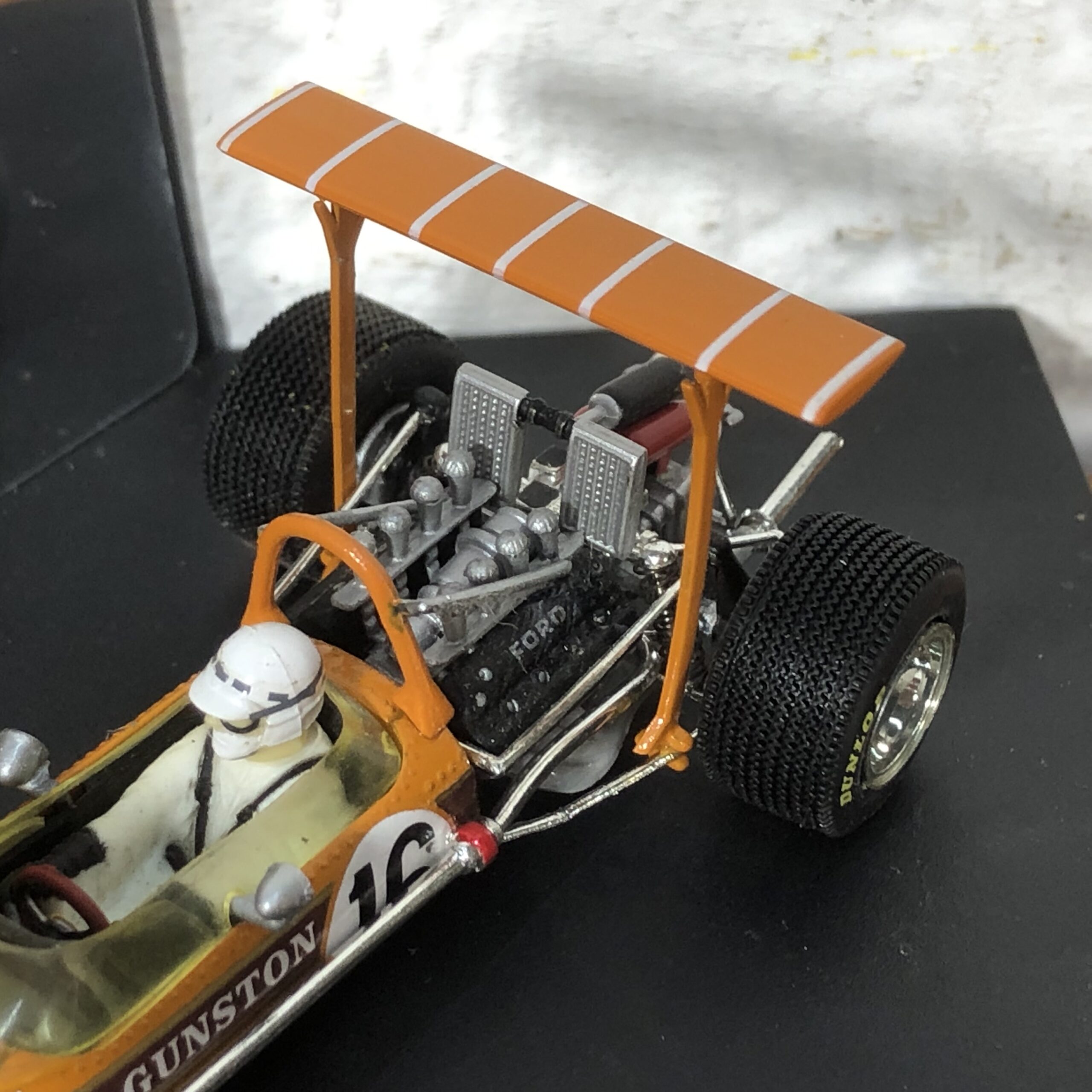 Quartzo 4014 Lotus 49 "Team Gunston" John Love F1 Model Car (1:43 ...